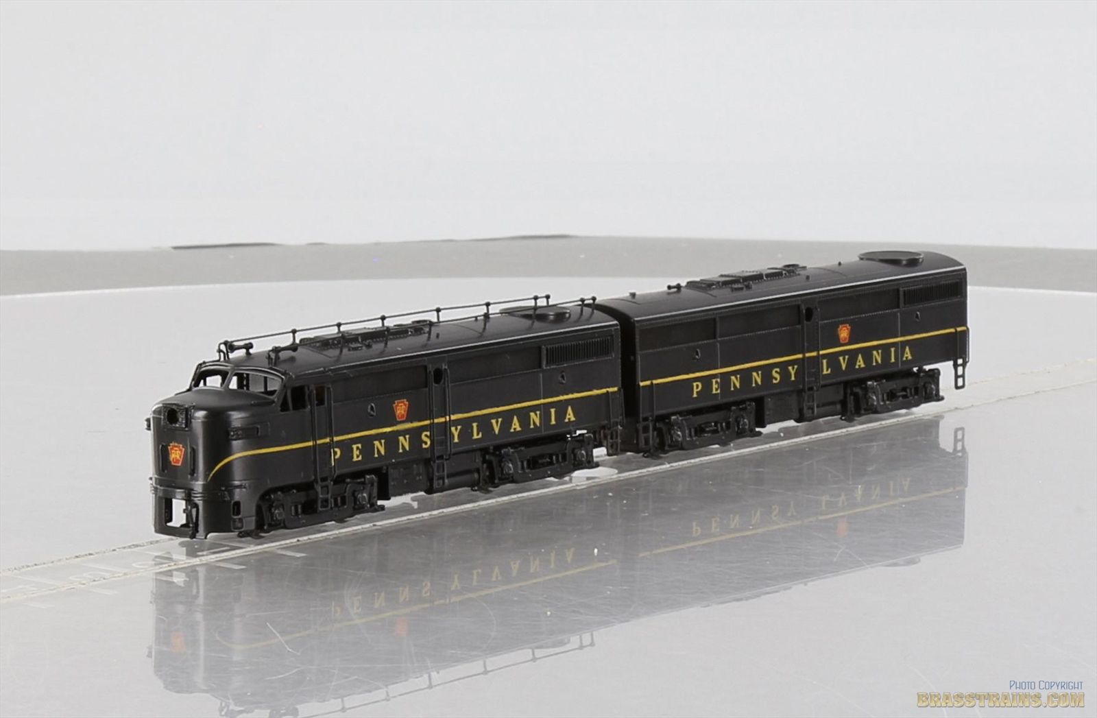 N Brass Model - Key PRR Pennsy Pennsylvania Radio-Equipped ALCO FA-1 FB ...