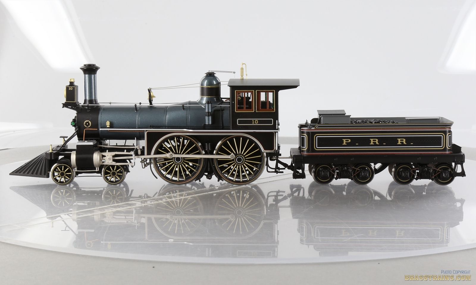 O 2-Rail Brass Model - SMR Trains PRR Pennsylvania Class K D6 4-4-0 ...