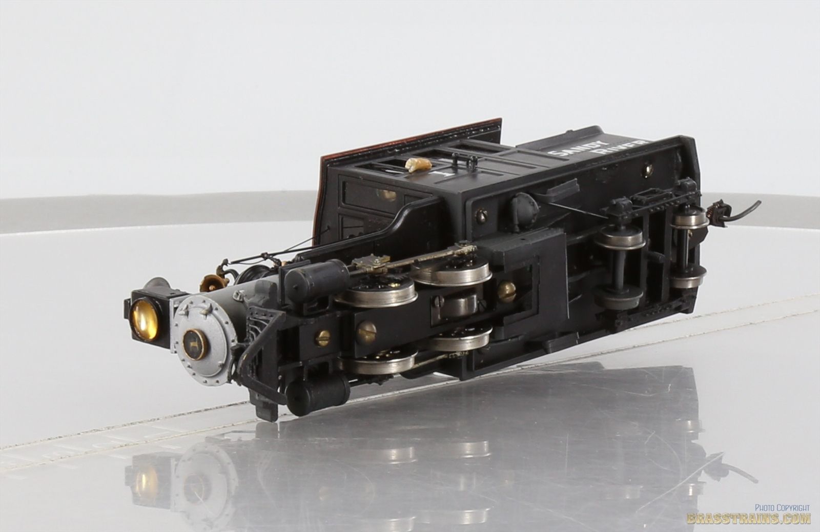 On2 Brass Model - P&S Putnam & Stowe Scale Models Sandy River 0-4-4T #1 ...