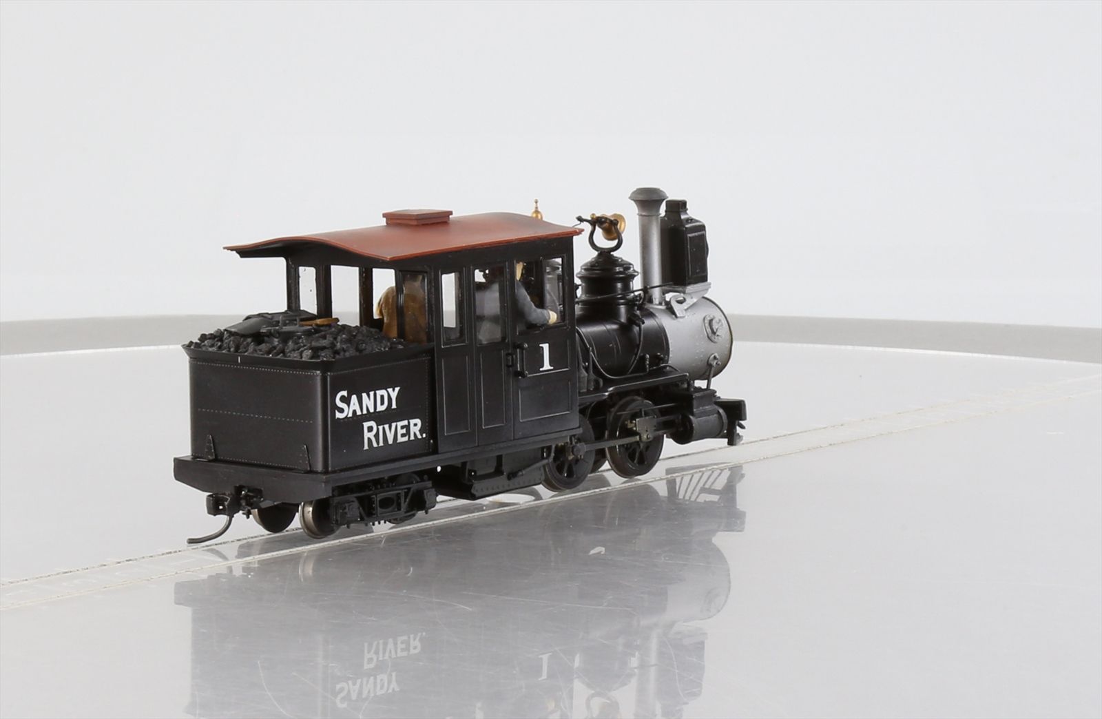 On2 Brass Model - P&S Putnam & Stowe Scale Models Sandy River 0-4-4T #1 ...