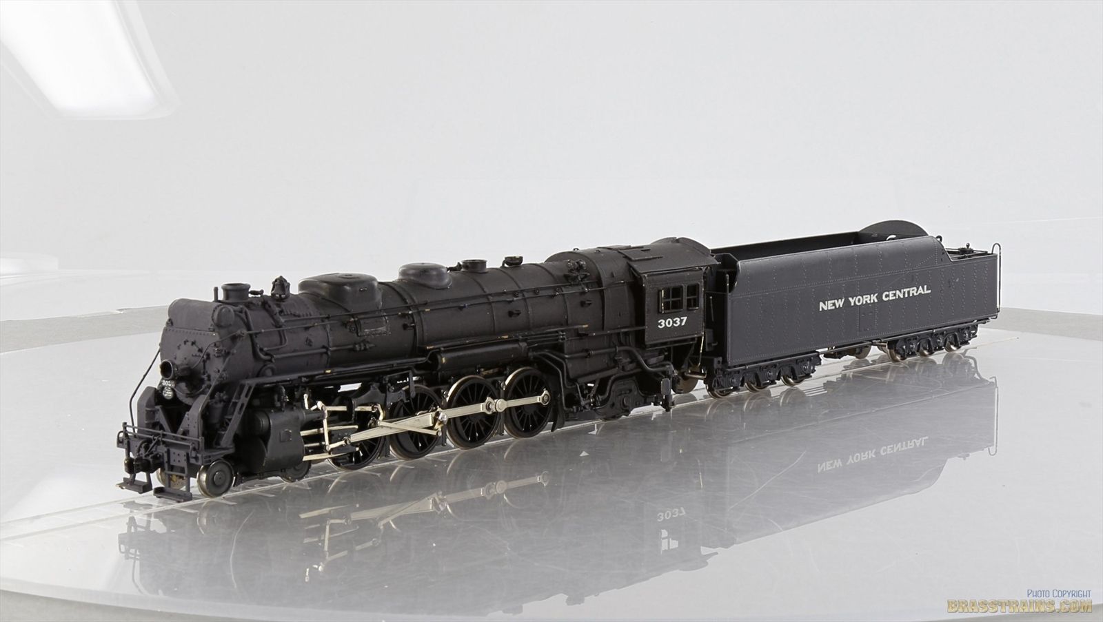 HO Brass Model - Key NYC New York Central 4-8-2 L-3b Mohawk #3037 ...