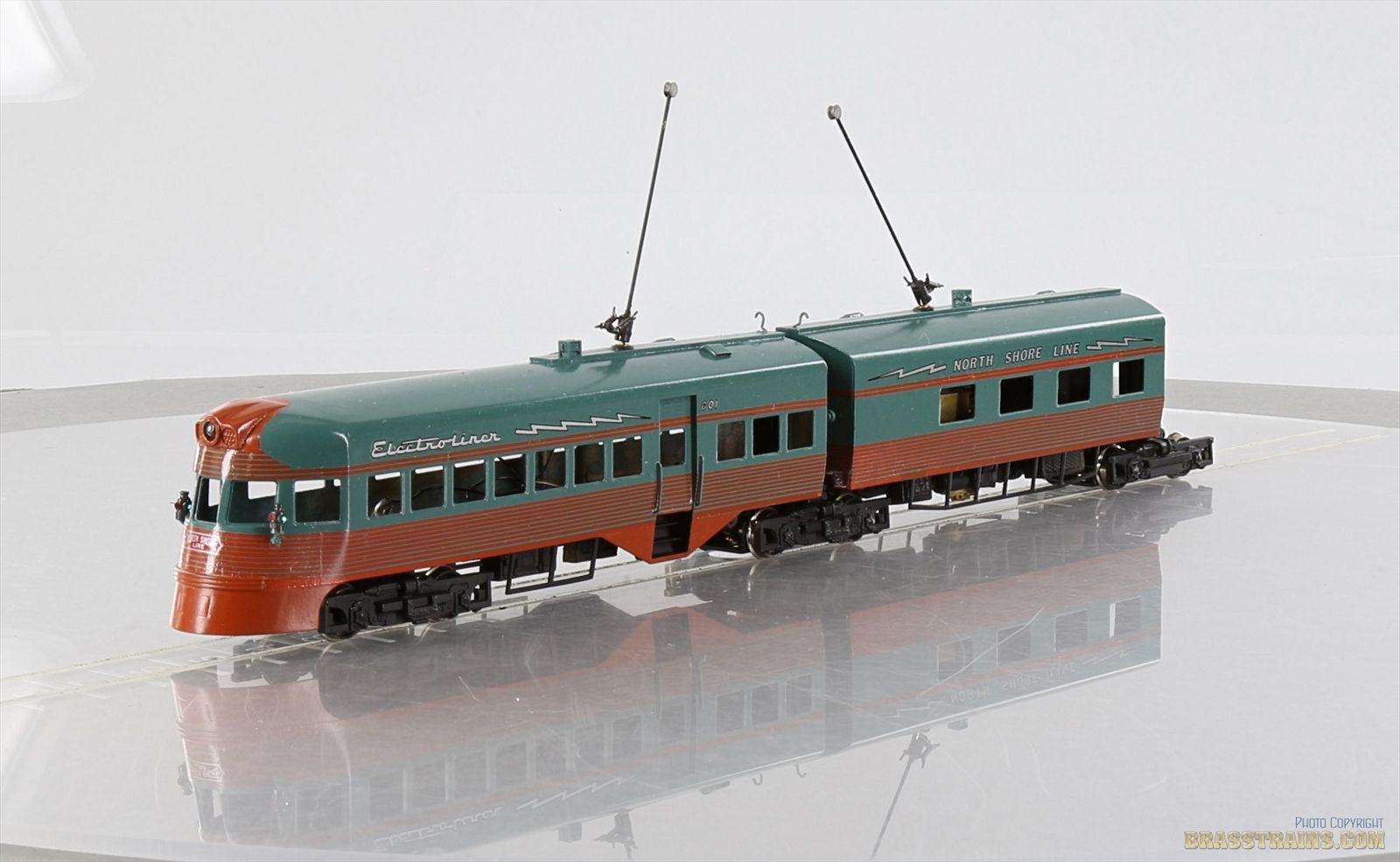 HO Brass Model - NKP Nickel Plate North Shore Line Electroliner #801 ...