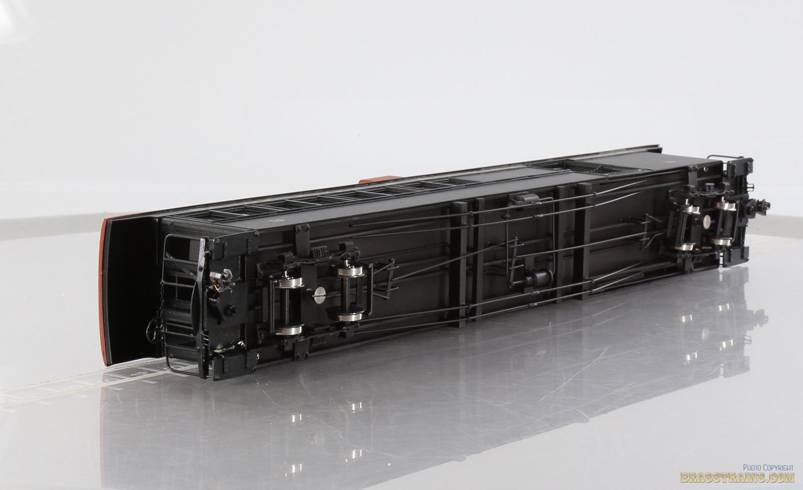 On2 Brass Model - The Car Works SR&RL Passenger Combine #14 - Nice Paint