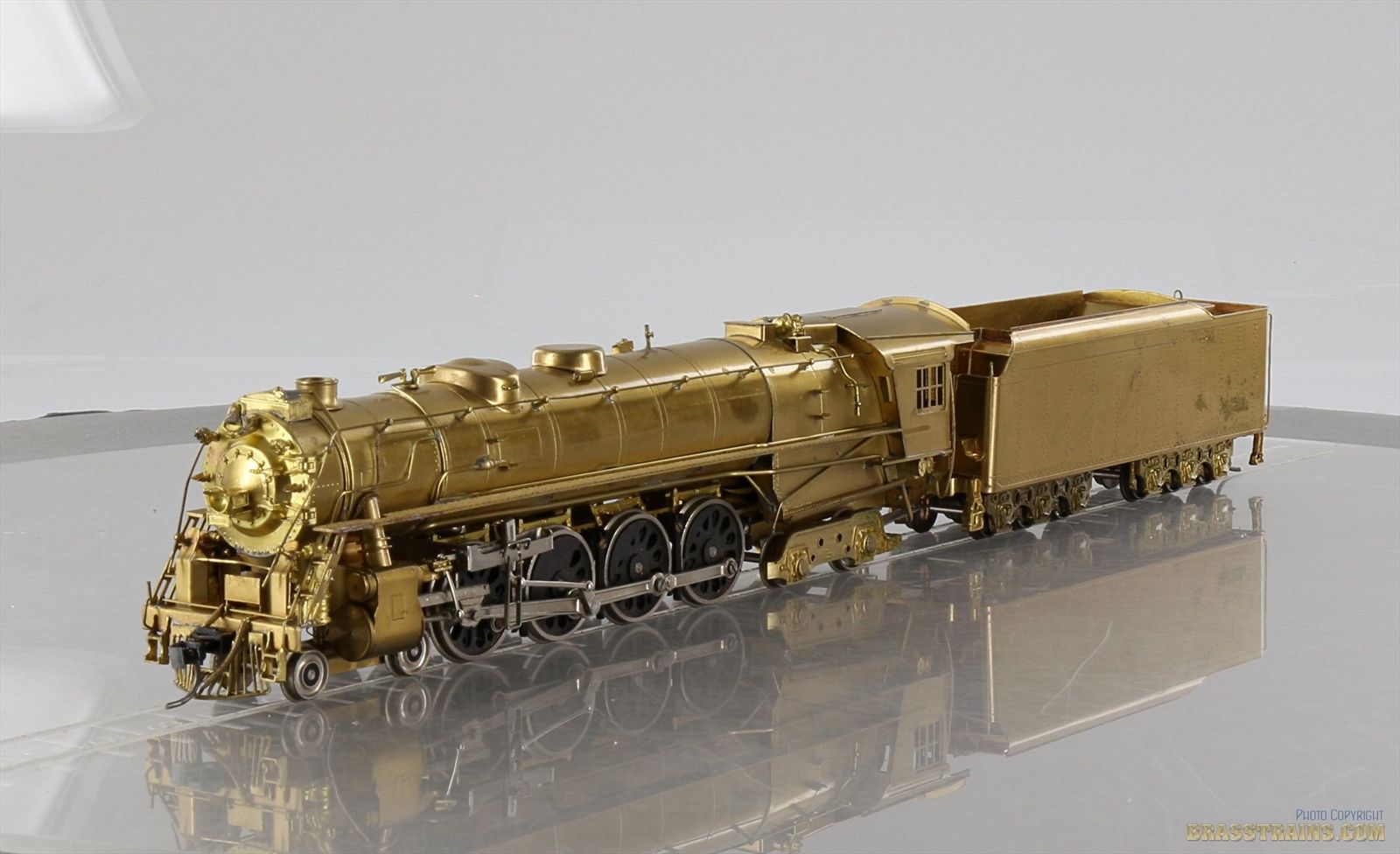 HO Brass Model - Nickel Plate NKP DL&W Lackawanna 4-8-4 Q-4 - Unpainted