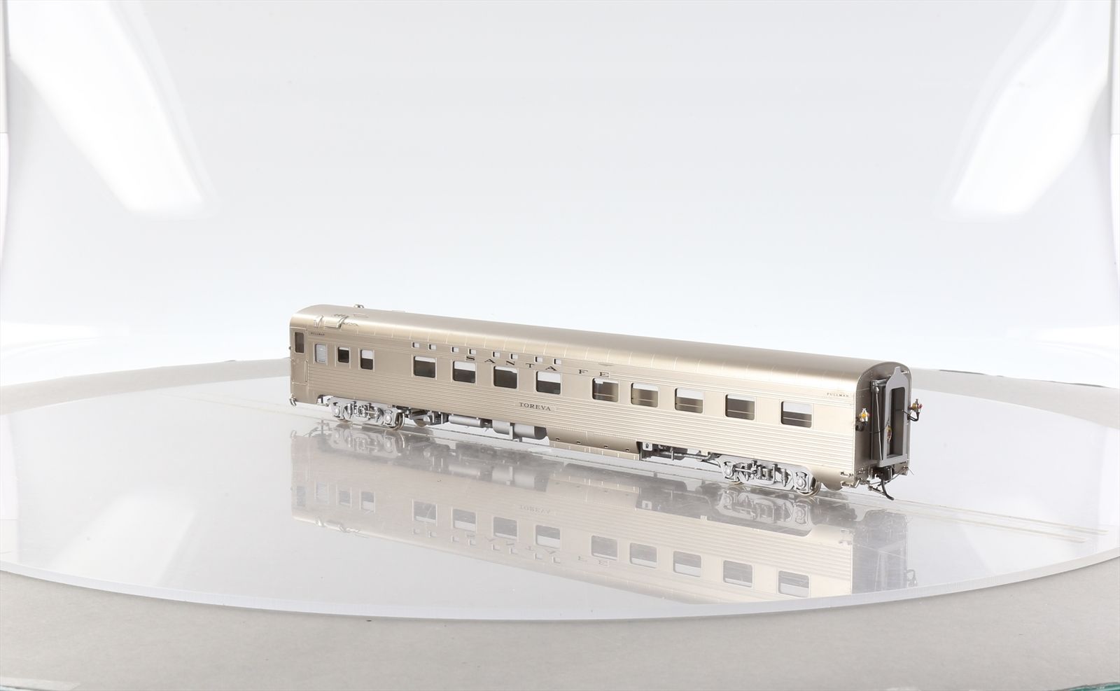 HO Scale Brass Model Train Car- TCY CY The Coach Yard 1286.1 ATSF Santa ...