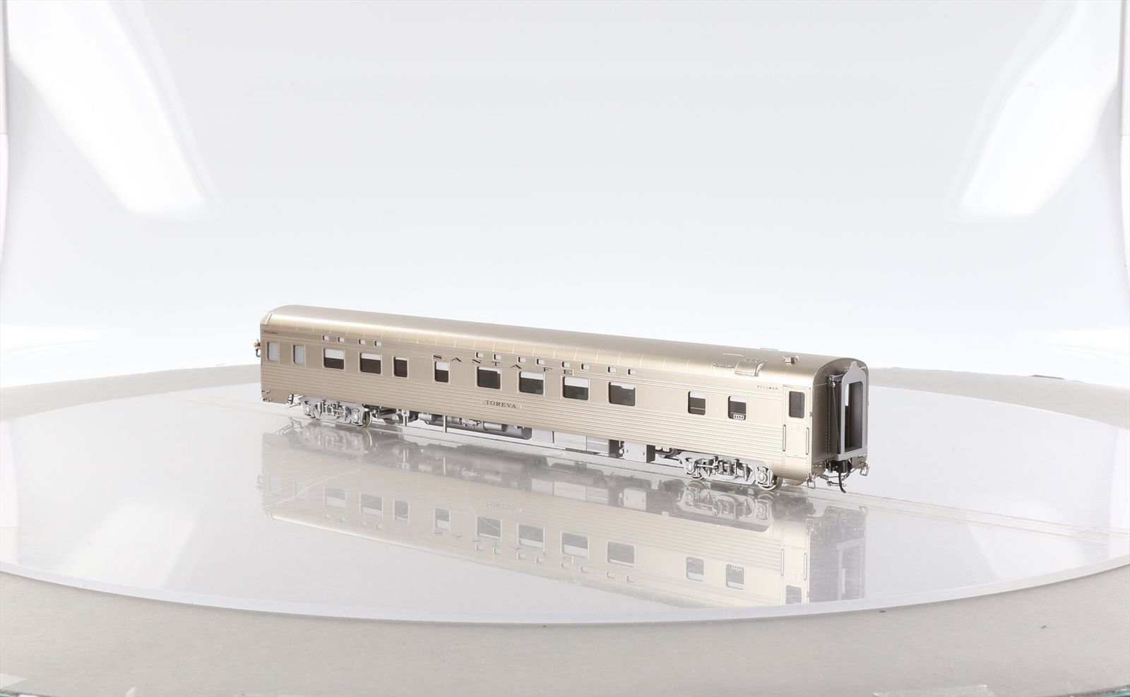 HO Scale Brass Model Train Car- TCY CY The Coach Yard 1286.1 ATSF Santa ...