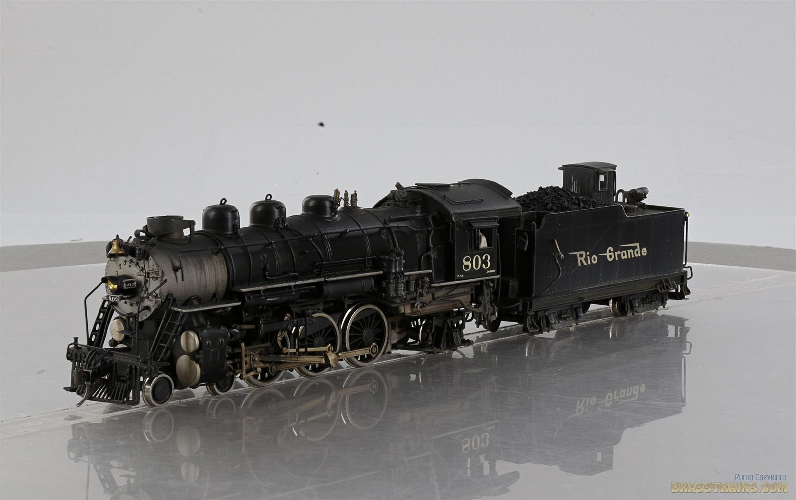 HO Brass Model - PFM D&RGW Rio Grande 4-6-2 P-44 #803 - Custom ...