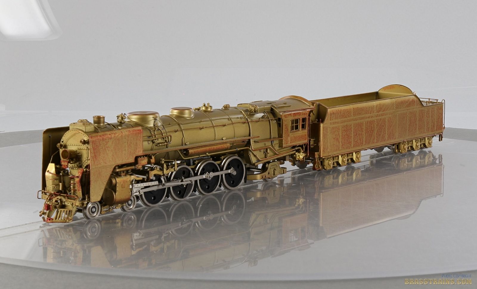 HO Brass Model - Key NYC New York Central 4-8-2 L-4b Steam - First Run ...