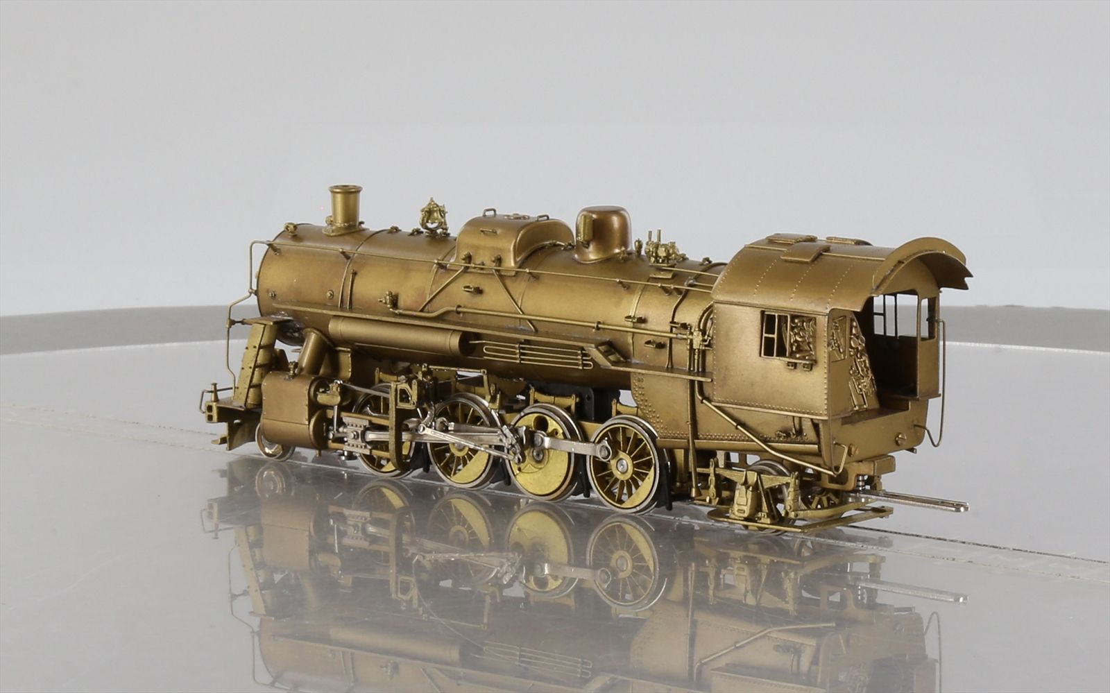 HO Scale Brass Model Train - ALCO Models IC Illinois Central 2-8-2 ...