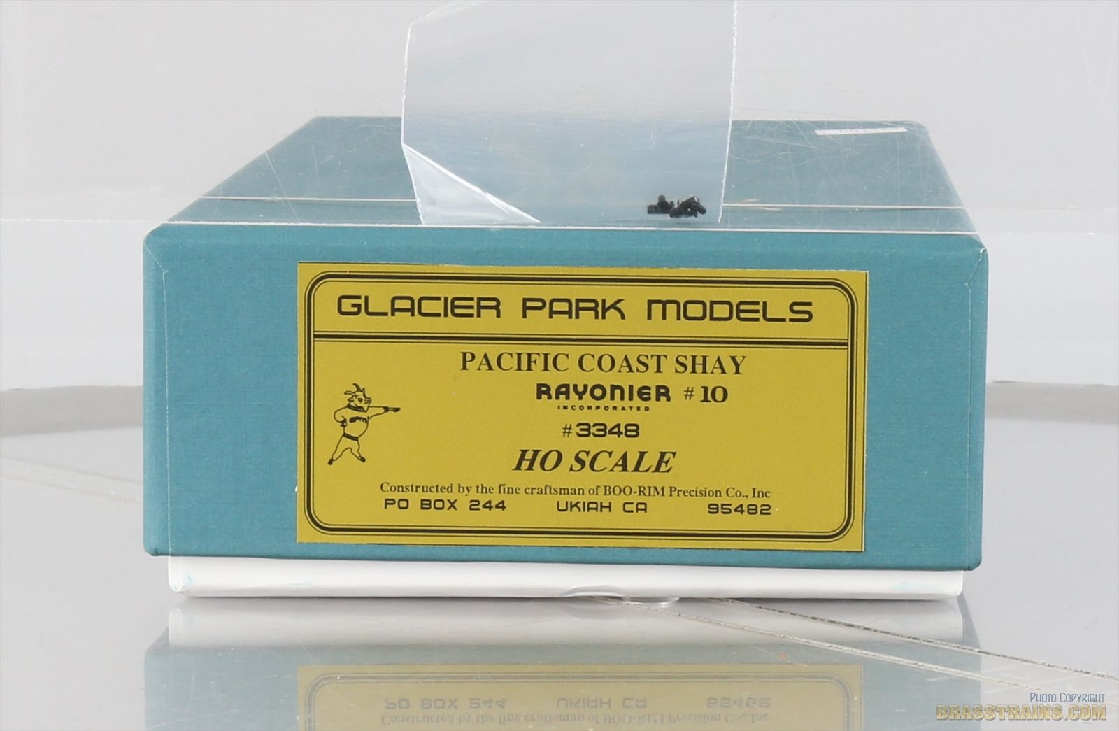 HO Scale Brass Model Train GPM-3348 Pacific Coast Shay - Rayonier #10 ...