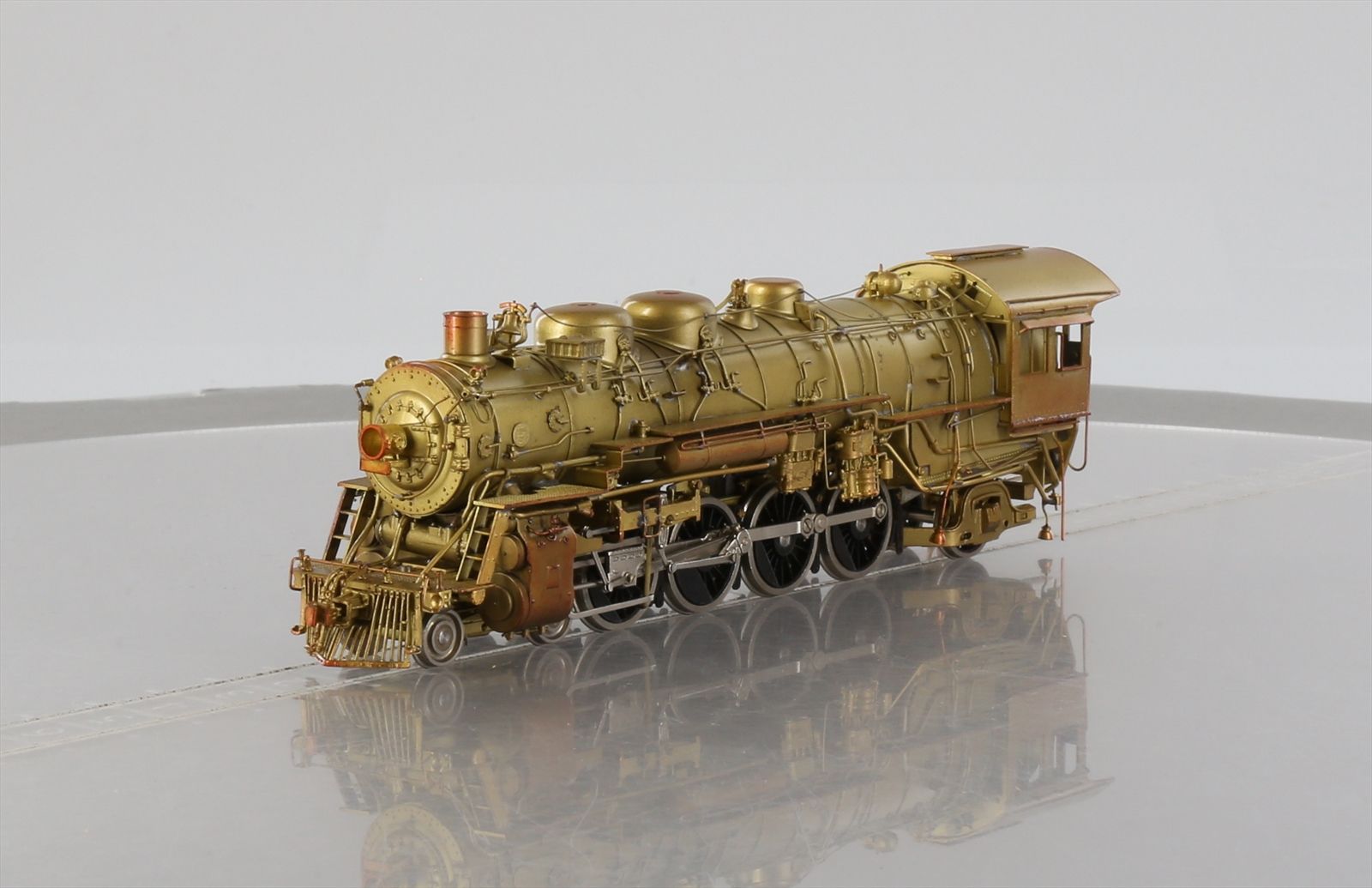 HO Brass Model - Sunset AT&SF Santa Fe 3700 Class 4-8-2 Steam - Unpainted