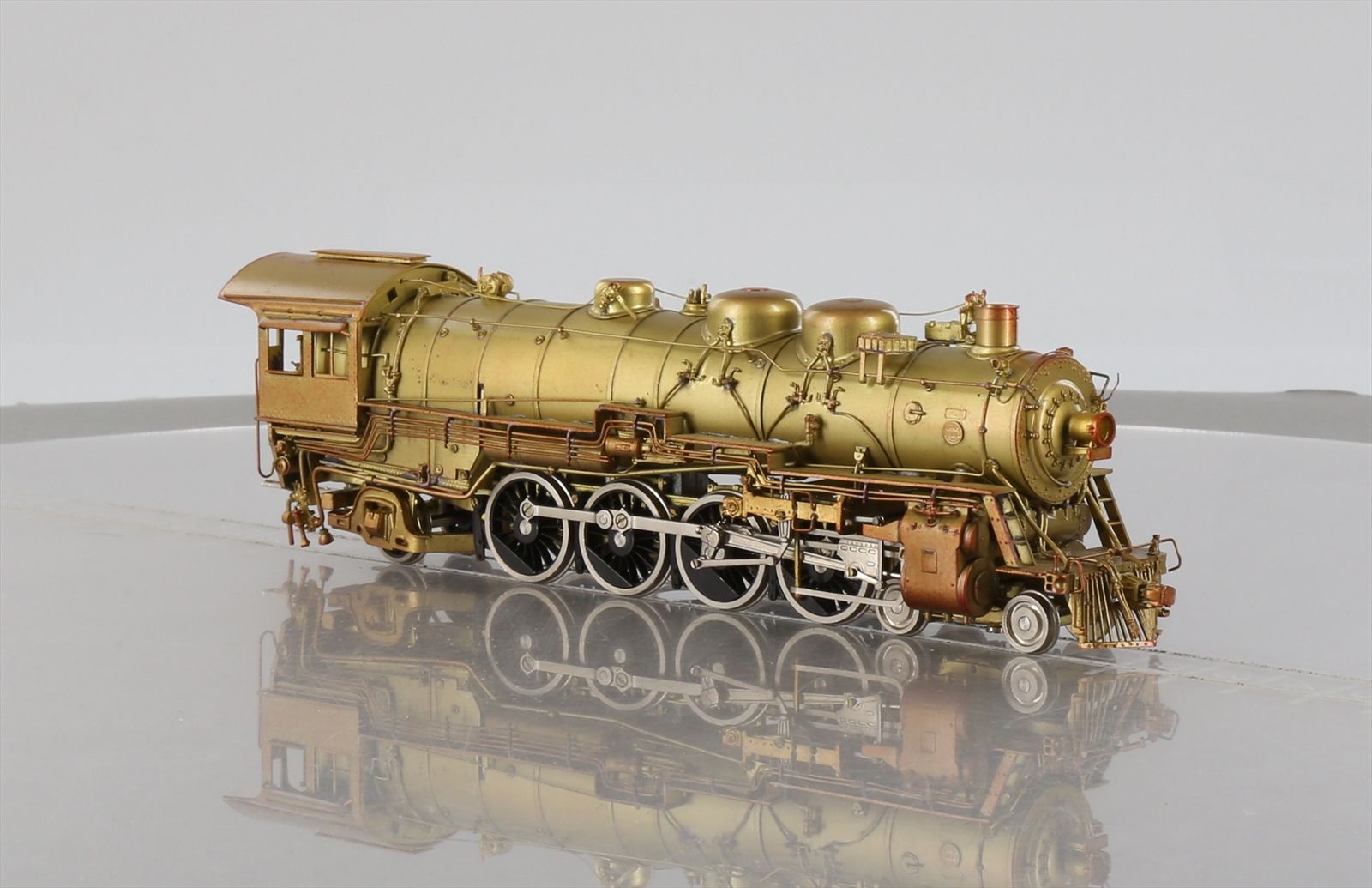 HO Brass Model - Sunset AT&SF Santa Fe 3700 Class 4-8-2 Steam - Unpainted