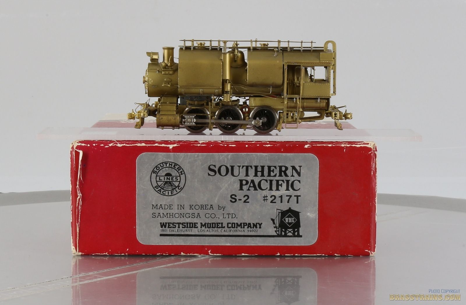 HO Brass Model - WMC Westside Southern Pacific SP S-2 Switcher #217T 0 ...