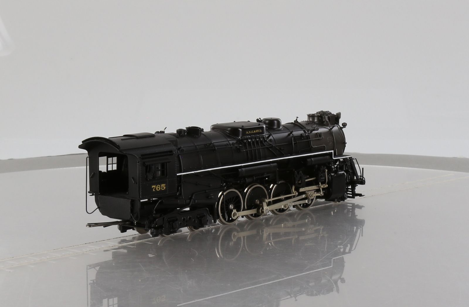 HO Brass Model - KEY NKP Nickel Plate 2-8-4 S-2/3 Berkshire #765 - Custom