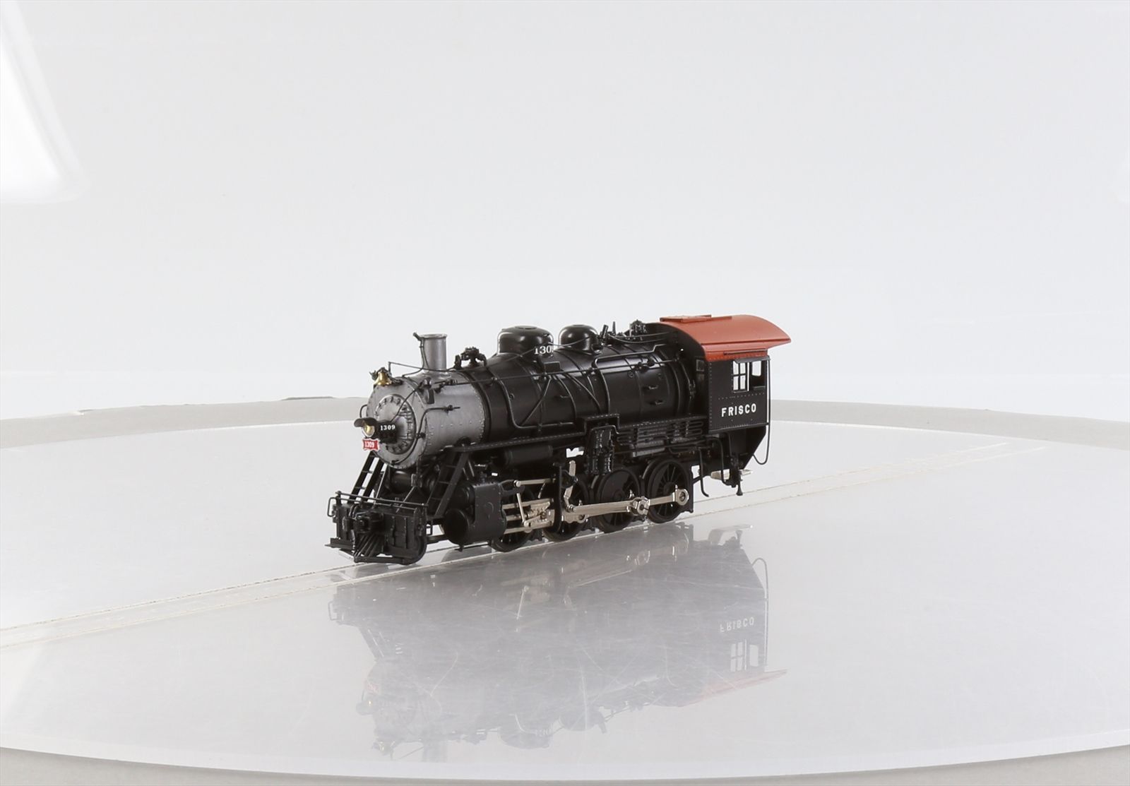 HO Brass Model - HM Hallmark SLSF Frisco 2-8-0 Class 1306 #1309 - Pro ...