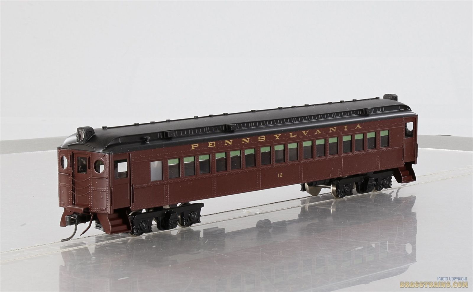 HO Brass Model Train - ALCO Models X-116S PRR MP-54 Electric 3-Unit Set ...