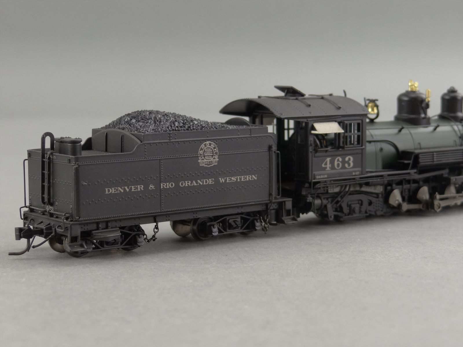 HOn3 Scale Blackstone PN B310110W-S D&RGW K-27 2-8-2 Steam Locomotive ...