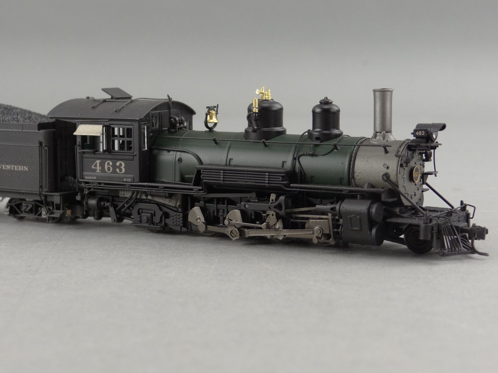 HOn3 Scale Blackstone PN B310110W-S D&RGW K-27 2-8-2 Steam Locomotive ...