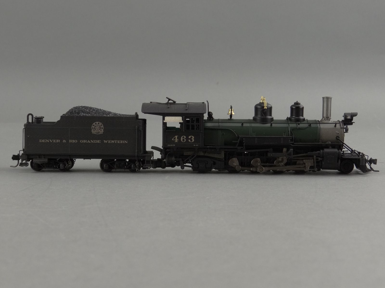 HOn3 Scale Blackstone PN B310110W-S D&RGW K-27 2-8-2 Steam Locomotive ...
