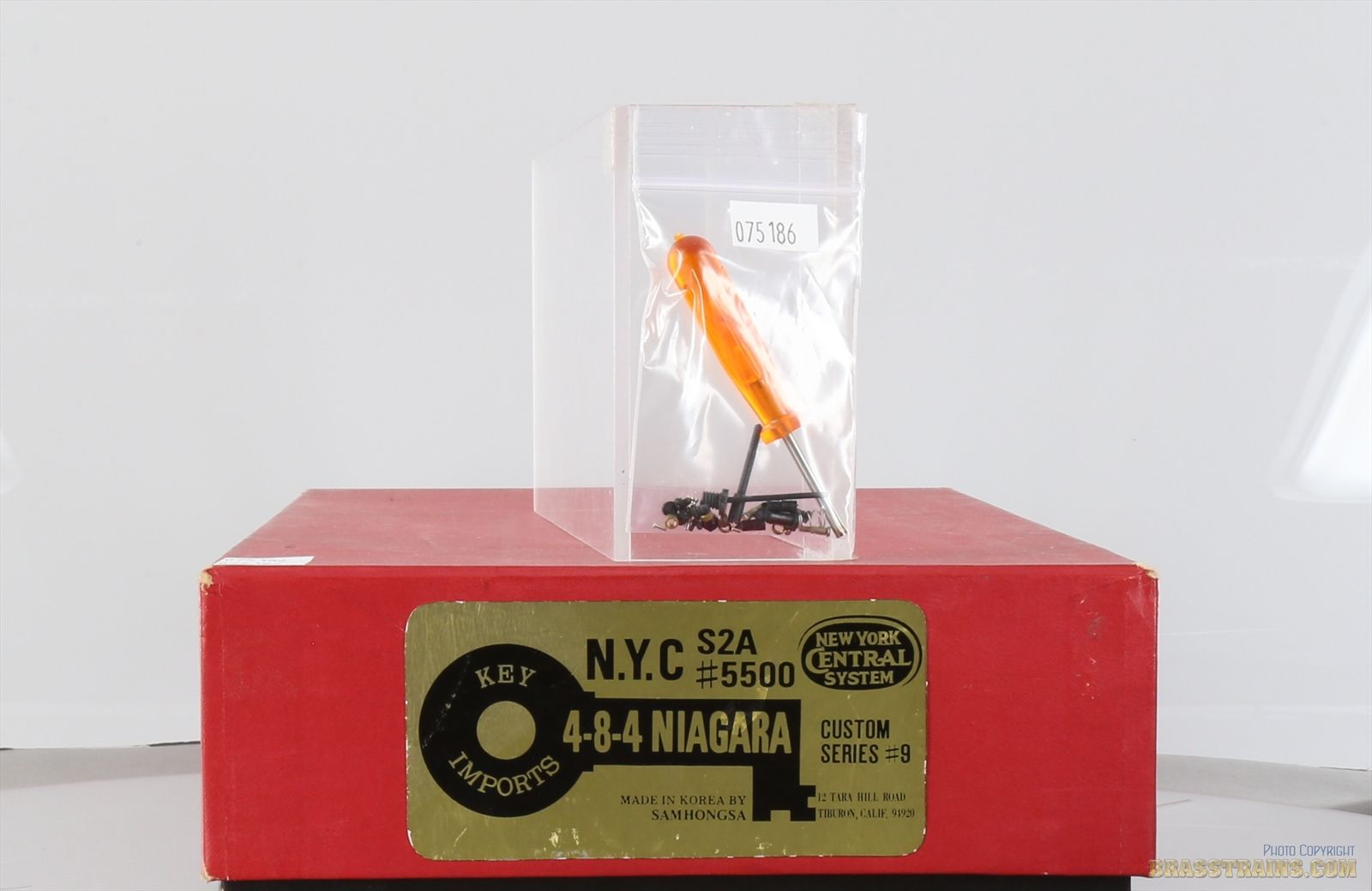 HO Brass Model - Key CS#9 NYC New York Central S2A 4-8-4 Niagara #5500 ...