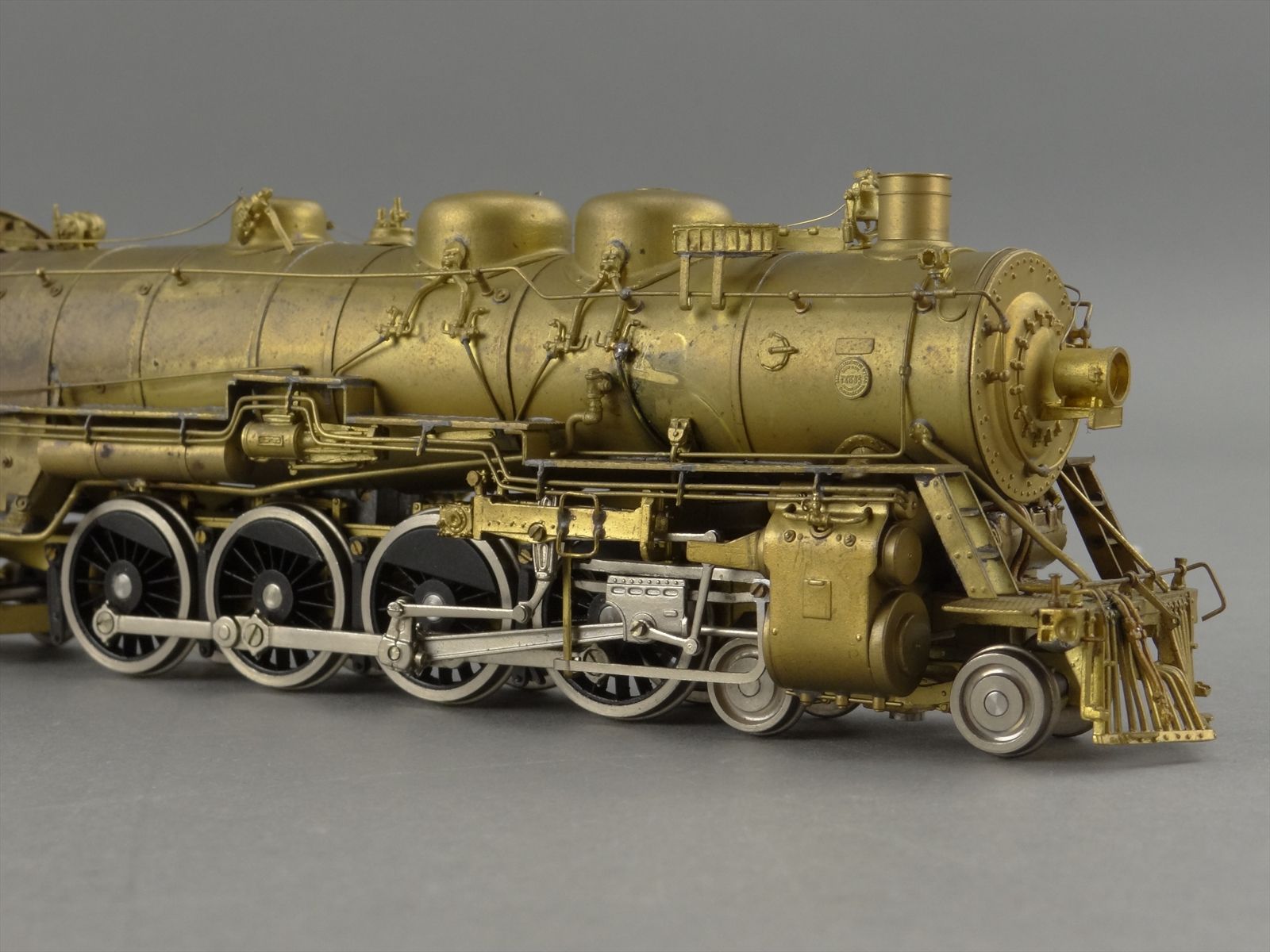 HO Brass Model - Sunset AT&SF Santa Fe 3700 Class 4-8-2 Steam - Unpainted