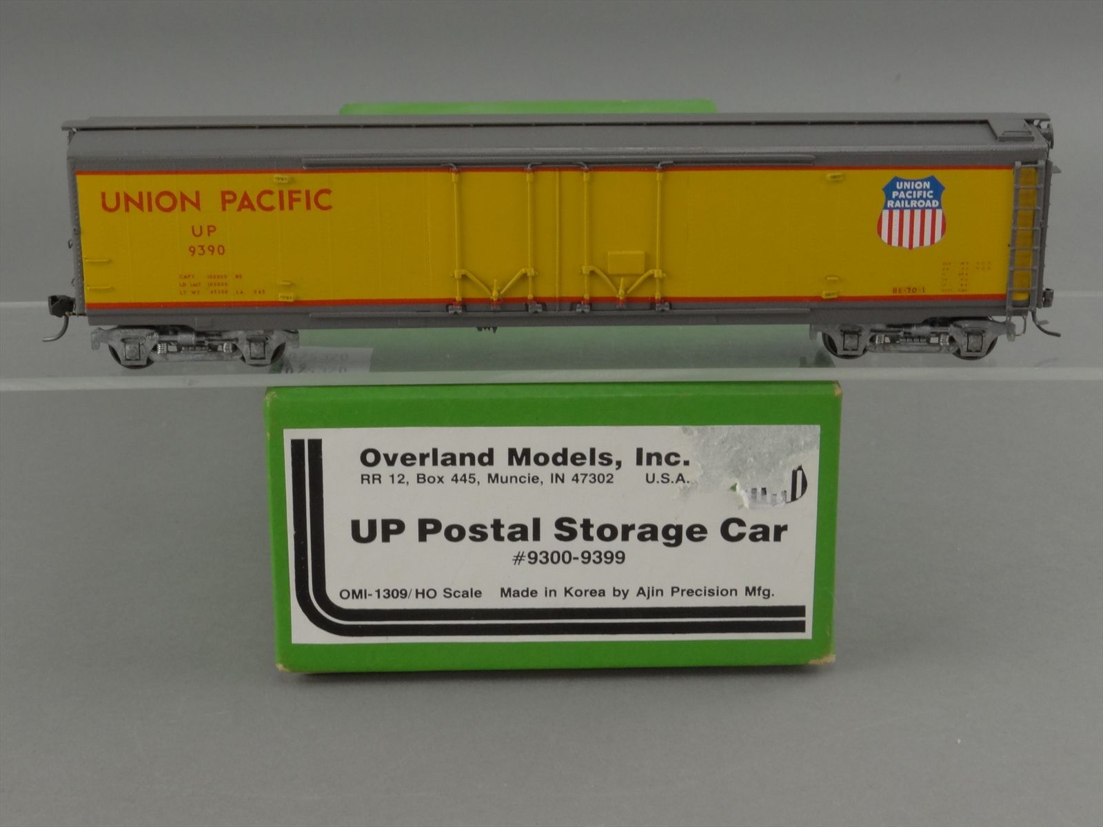 HO Scale Brass Model - OMI 1309 UP Union Pacific Postal Storage Car ...
