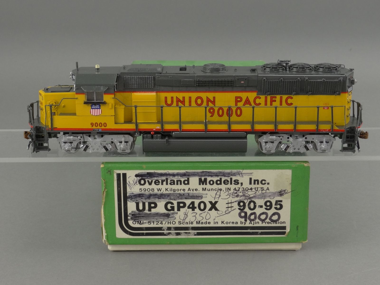 HO Brass Model - OMI 5124 UP Union Pacific GP40X Diesel - #9000 Custom