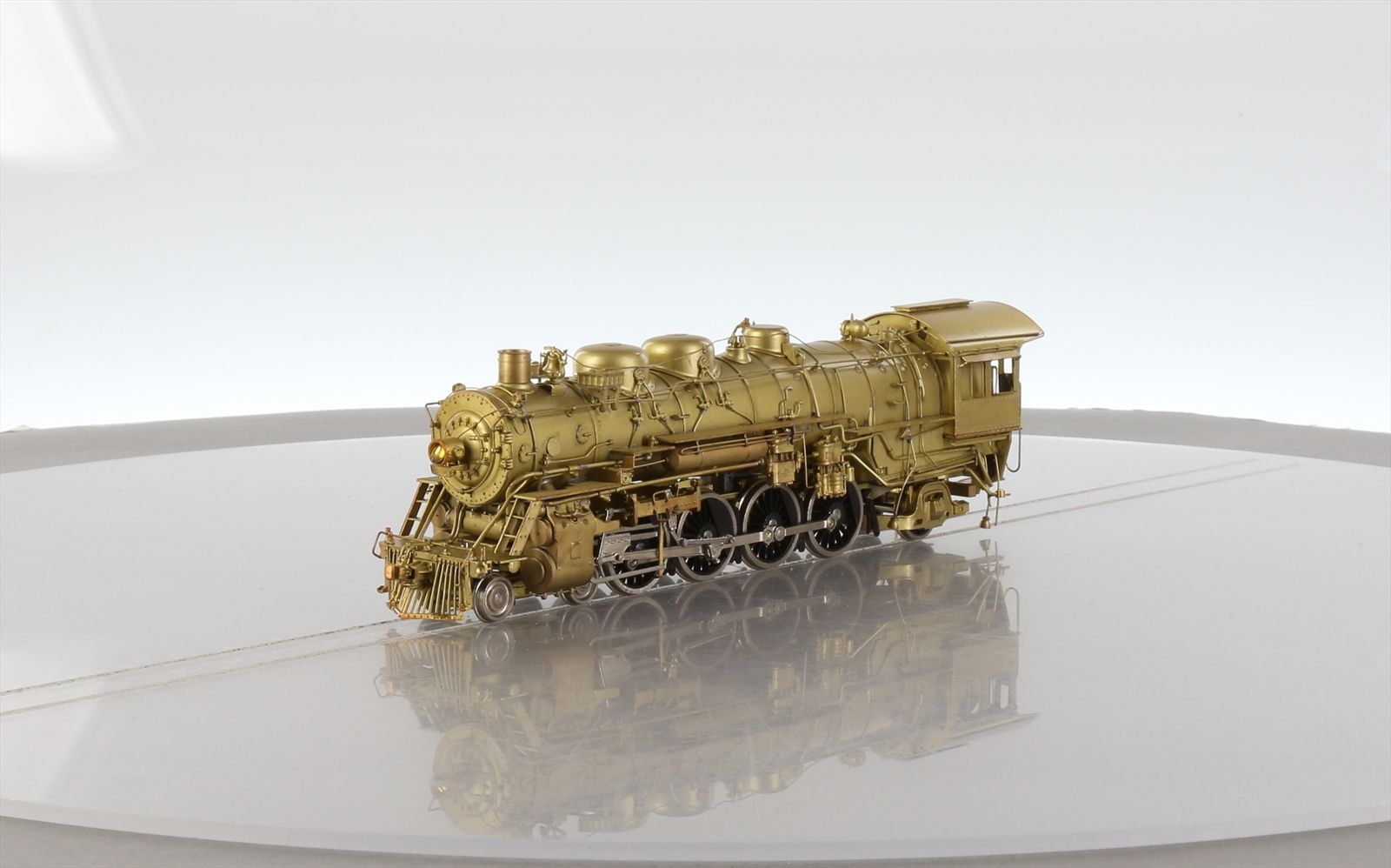 HO Brass Model - Sunset AT&SF Santa Fe 3700 Class 4-8-2 Steam - Unpainted