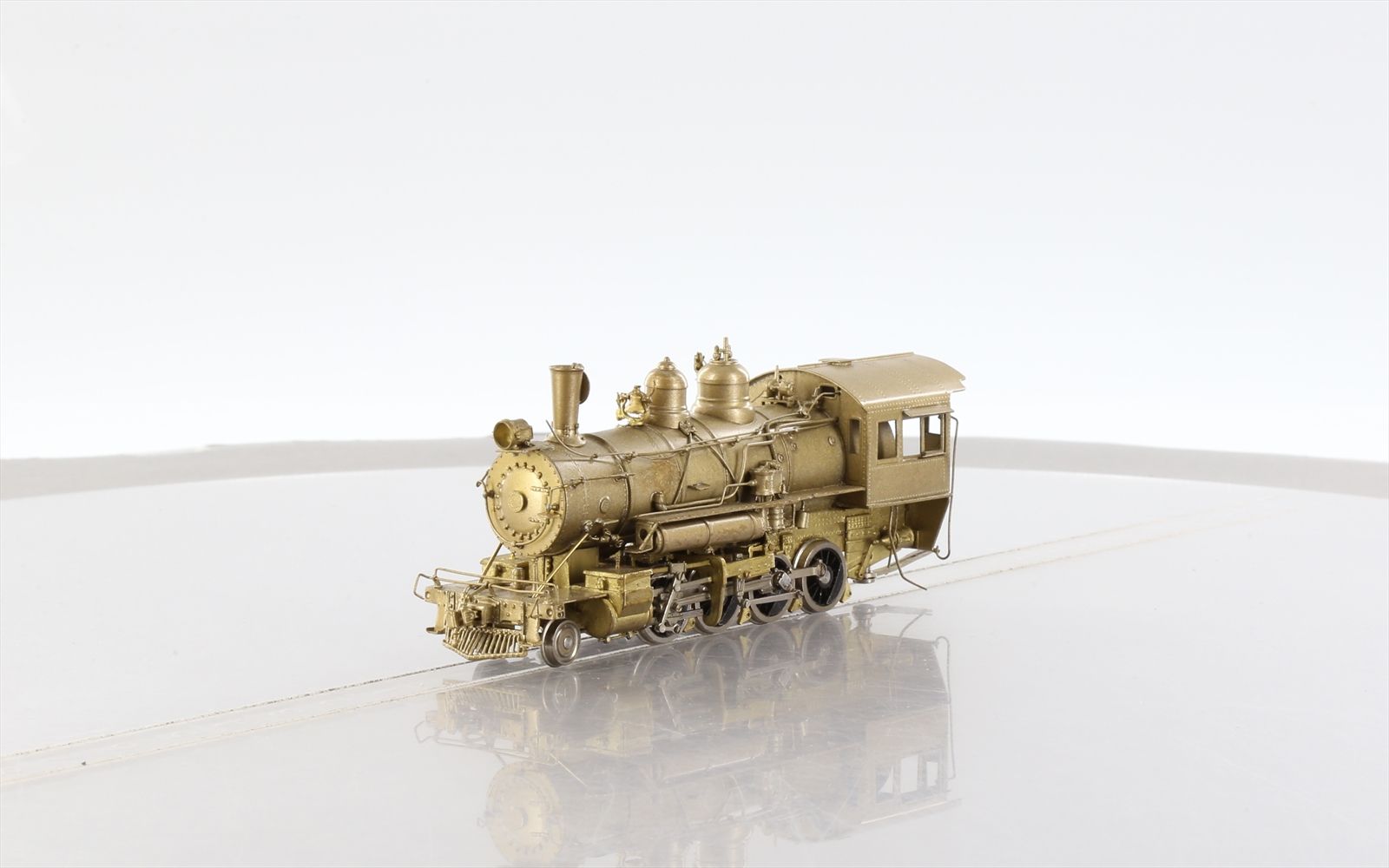 HO Scale Brass Model Train - WMC Sierra Railroad 2-8-0 #24 - Unpainted