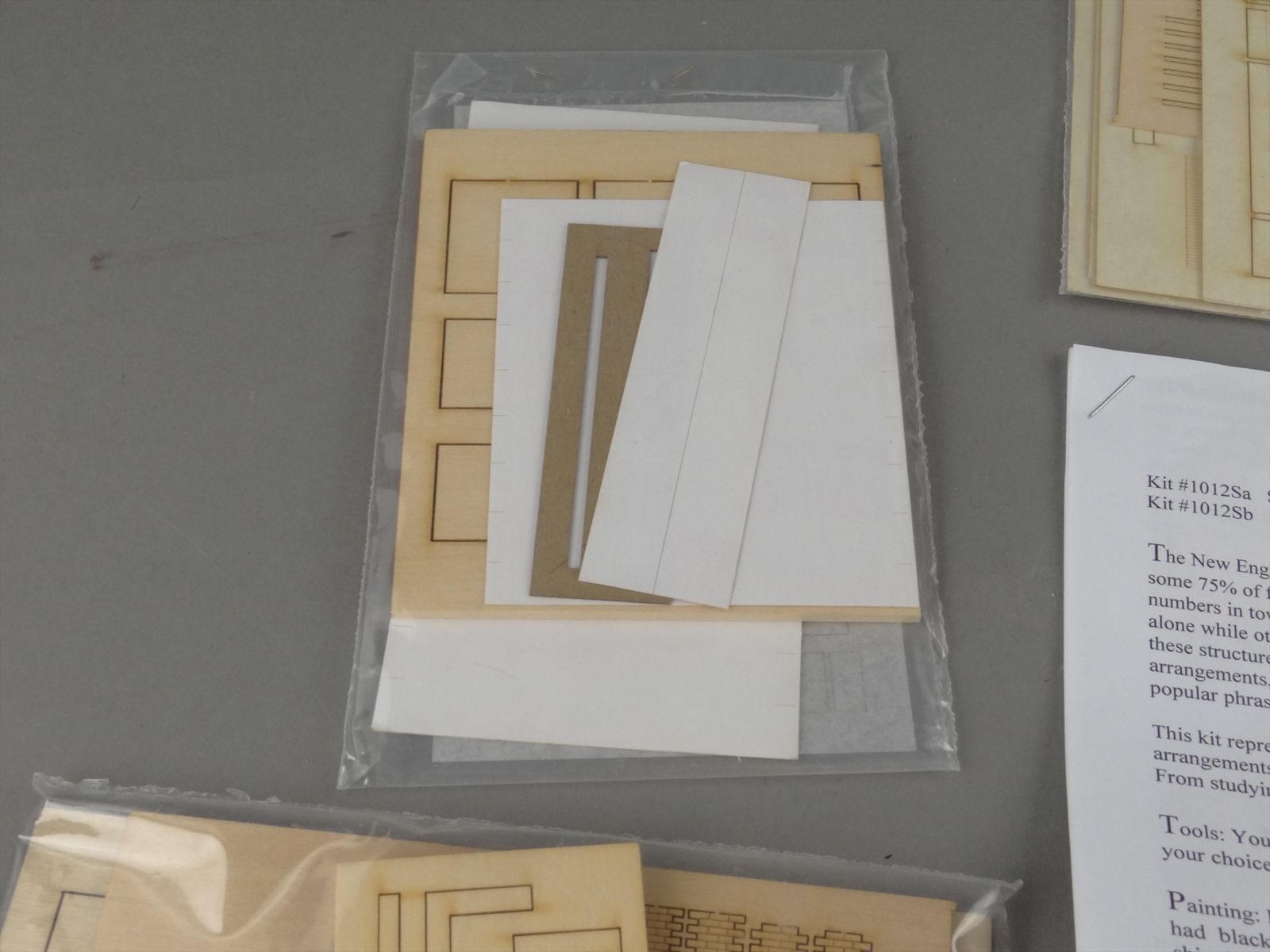 S Scale Craftsman Kit - Mount Blue Model Co. #1012Sa - Post 1850 New ...