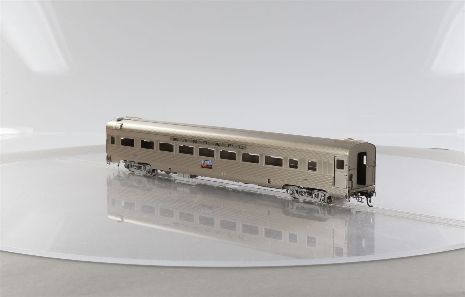 HO Brass Model - TCY 1232 AT&SF The Scout Chair Car #3086 - F/P ...