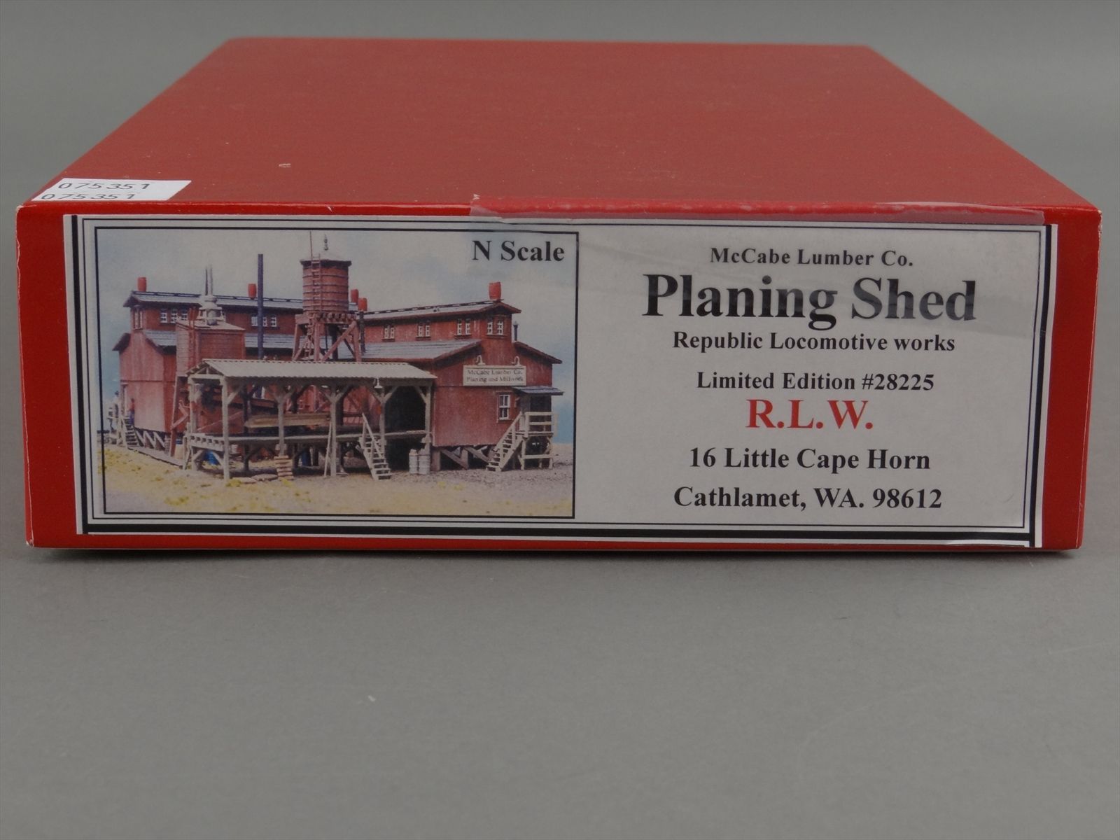 N Scale Craftsman Kit - Republic Locomotive Works #28225 - Mccabe ...