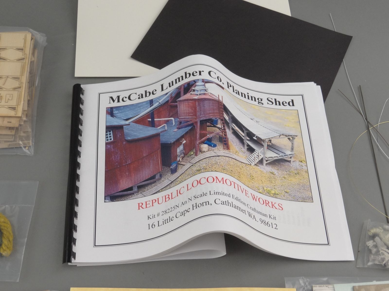 N Scale Craftsman Kit - Republic Locomotive Works #28225 - Mccabe ...