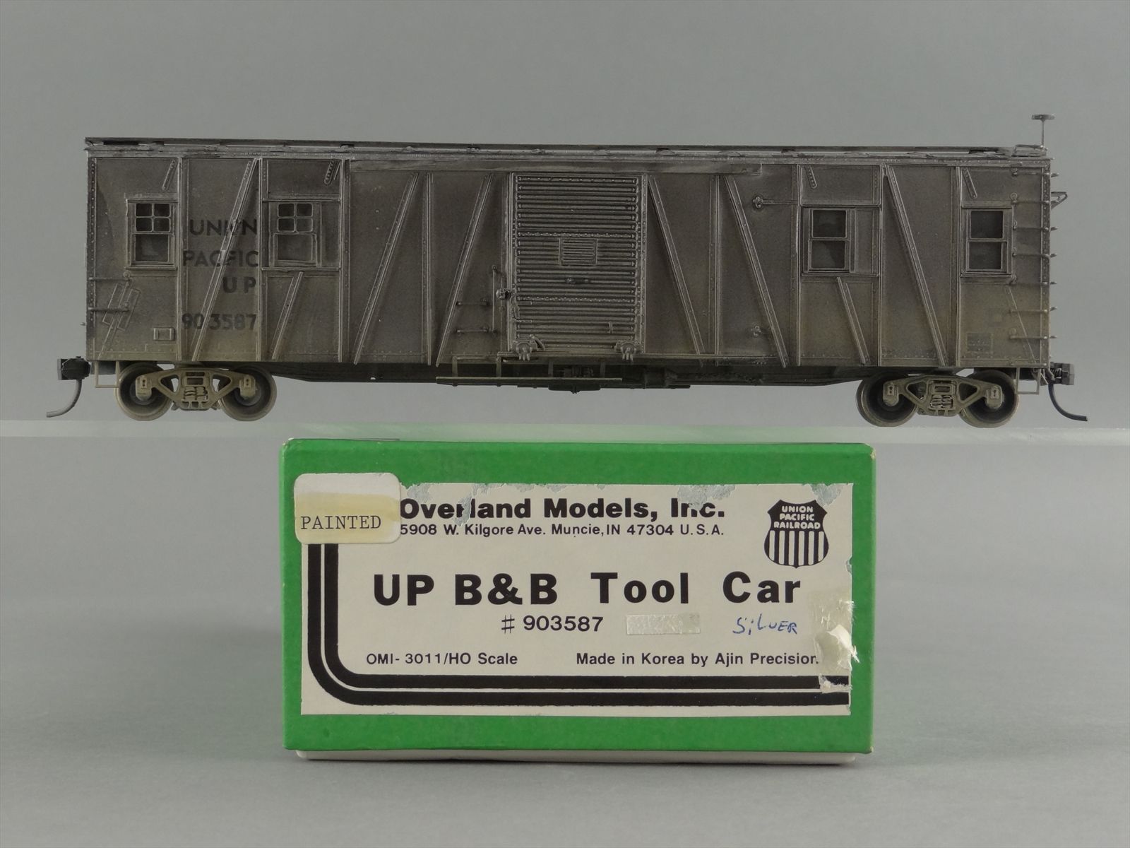HO Brass Model - OMI 3011 UP Union Pacific B&B Tool Car #903587 - Custom