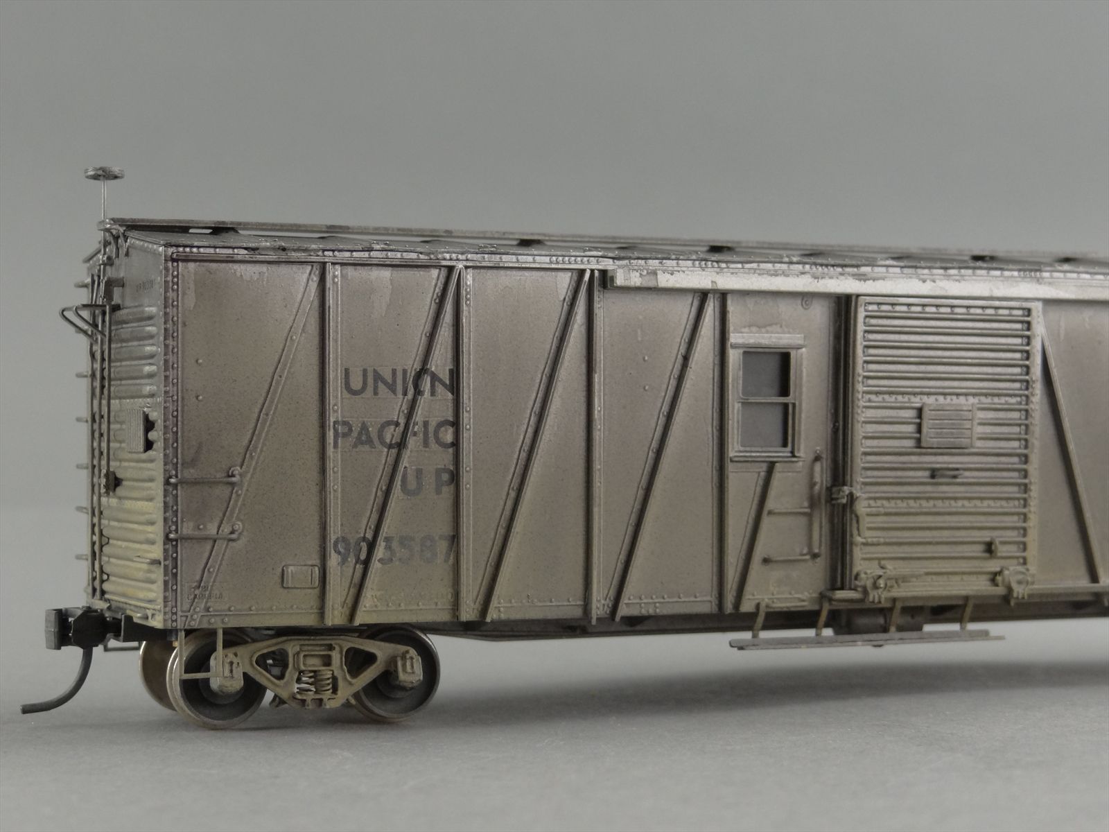 HO Brass Model - OMI 3011 UP Union Pacific B&B Tool Car #903587 - Custom