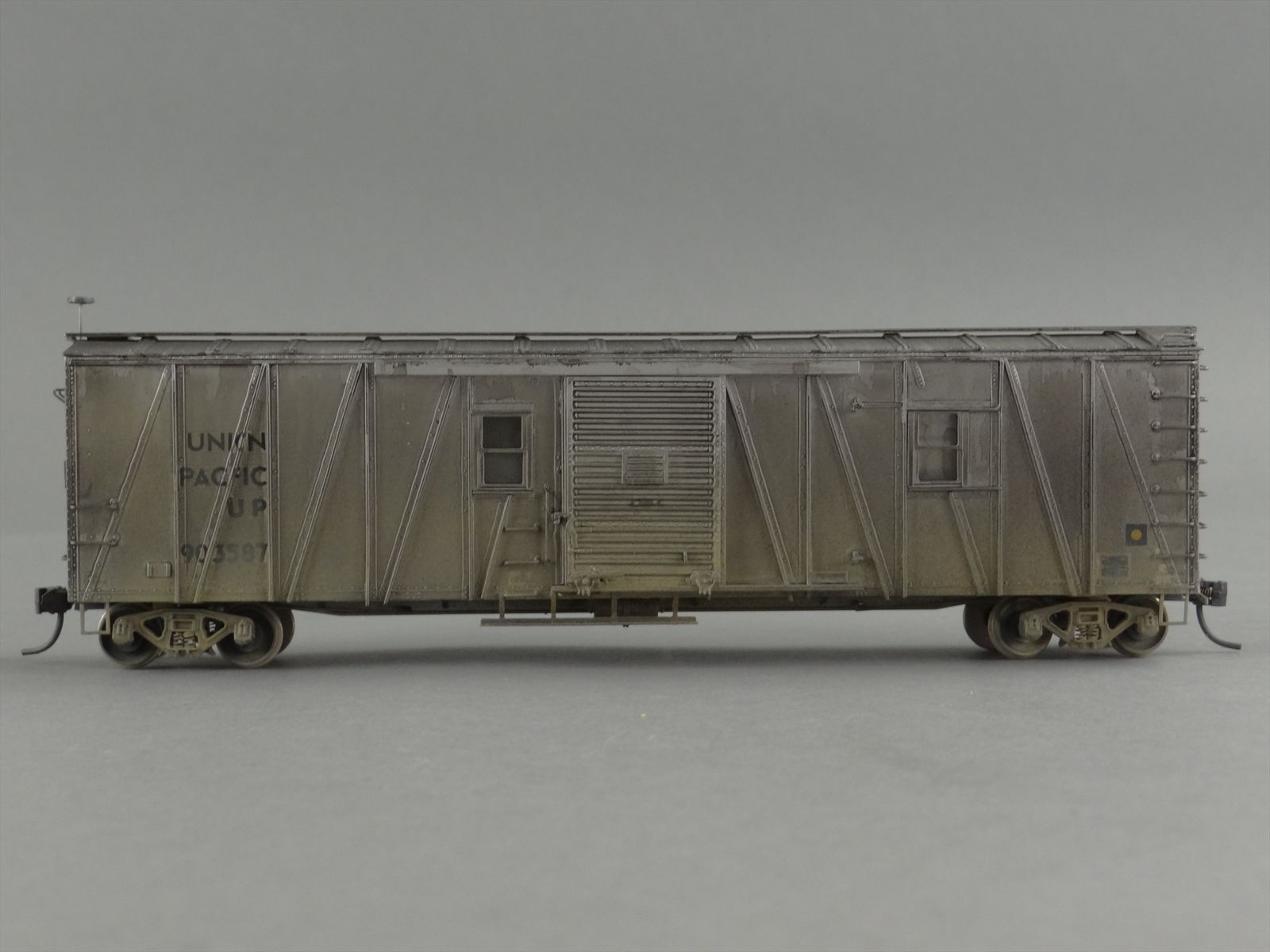 HO Brass Model - OMI 3011 UP Union Pacific B&B Tool Car #903587 - Custom