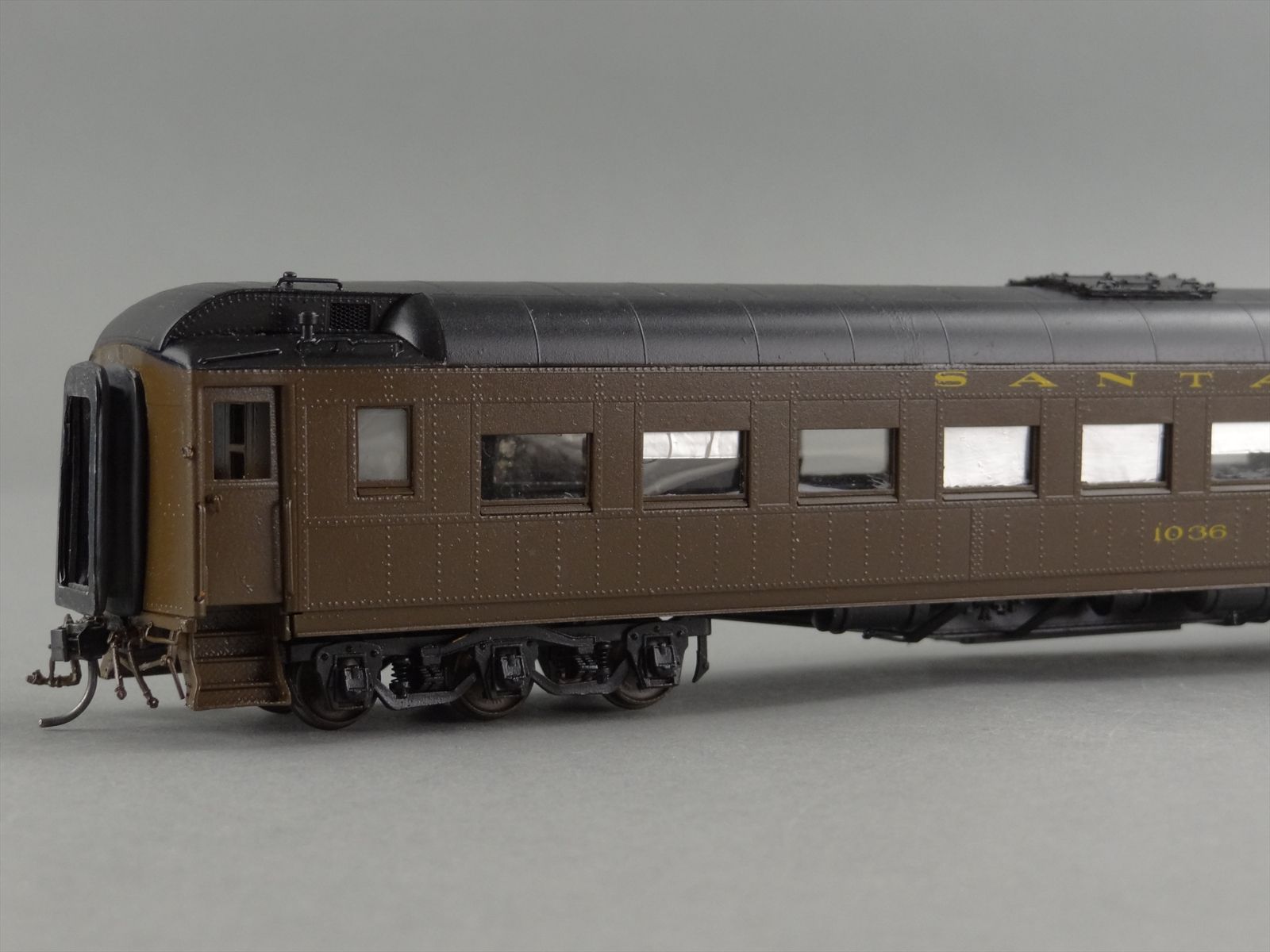 HO Brass Model - PRB Pecos River 2807 AT&SF #1036 Santa Fe Heavyweight ...