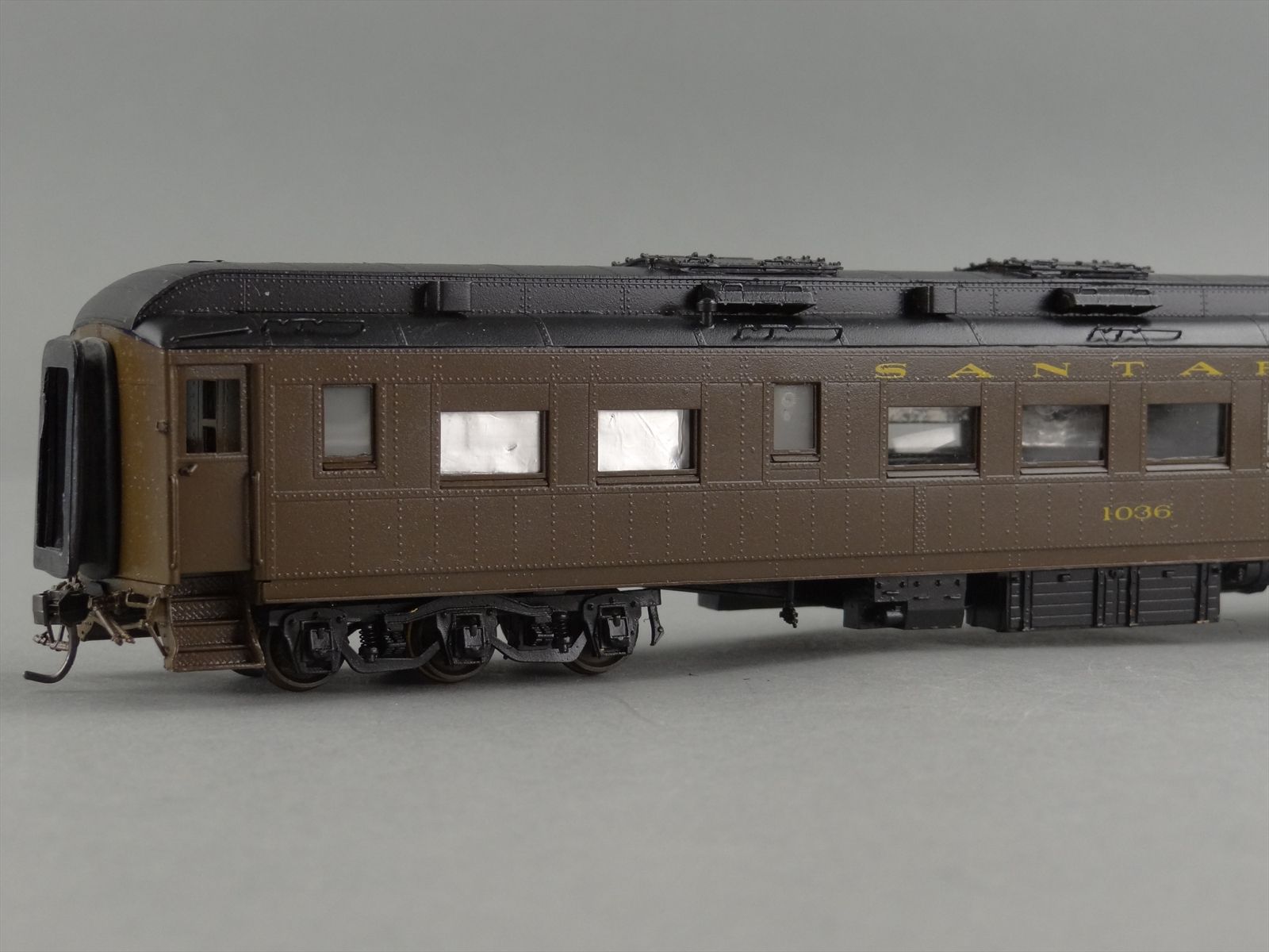 HO Brass Model - PRB Pecos River 2807 AT&SF #1036 Santa Fe Heavyweight ...
