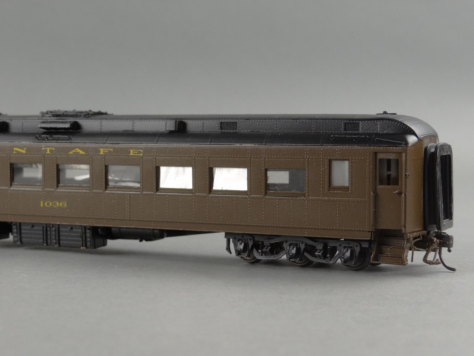 HO Brass Model - PRB Pecos River 2807 AT&SF #1036 Santa Fe Heavyweight ...