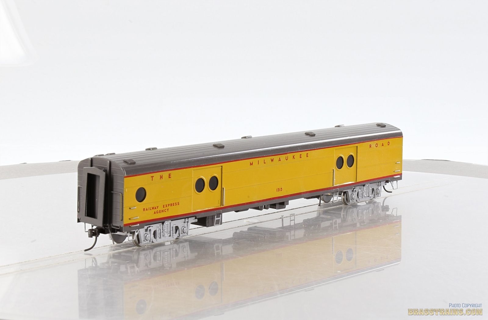 HO Brass Model - The Palace Car Company Milwaukee Road Passenger Car ...