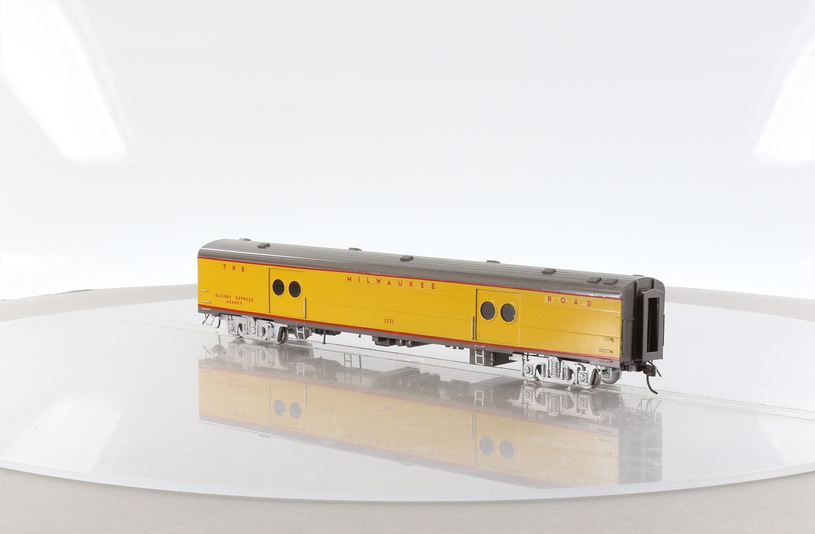 HO Brass Model - The Palace Car Company Milwaukee Road Passenger Car ...