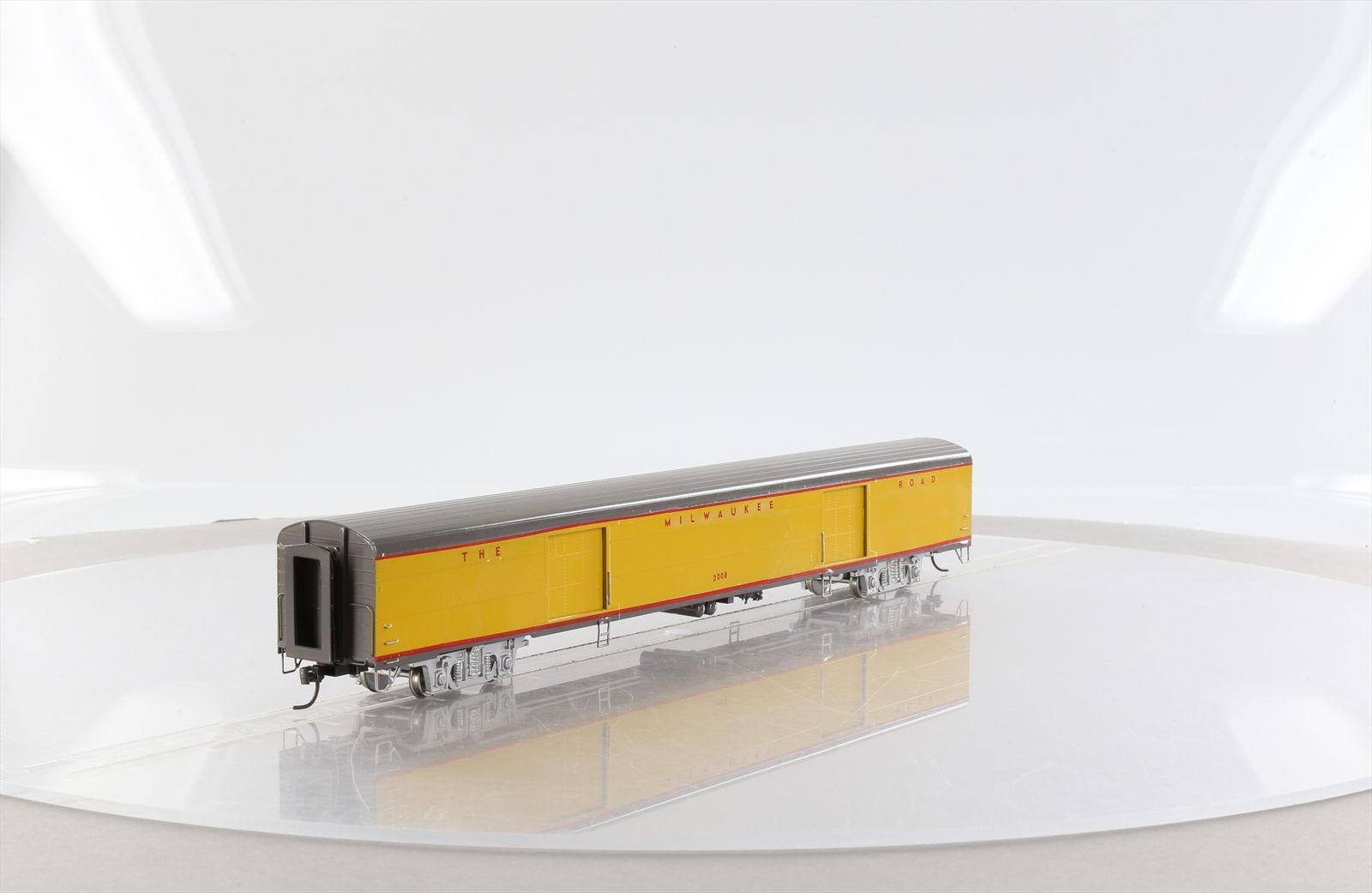 HO Brass Model - Palace Car Company Milwaukee 85' Mail Storage Car ...