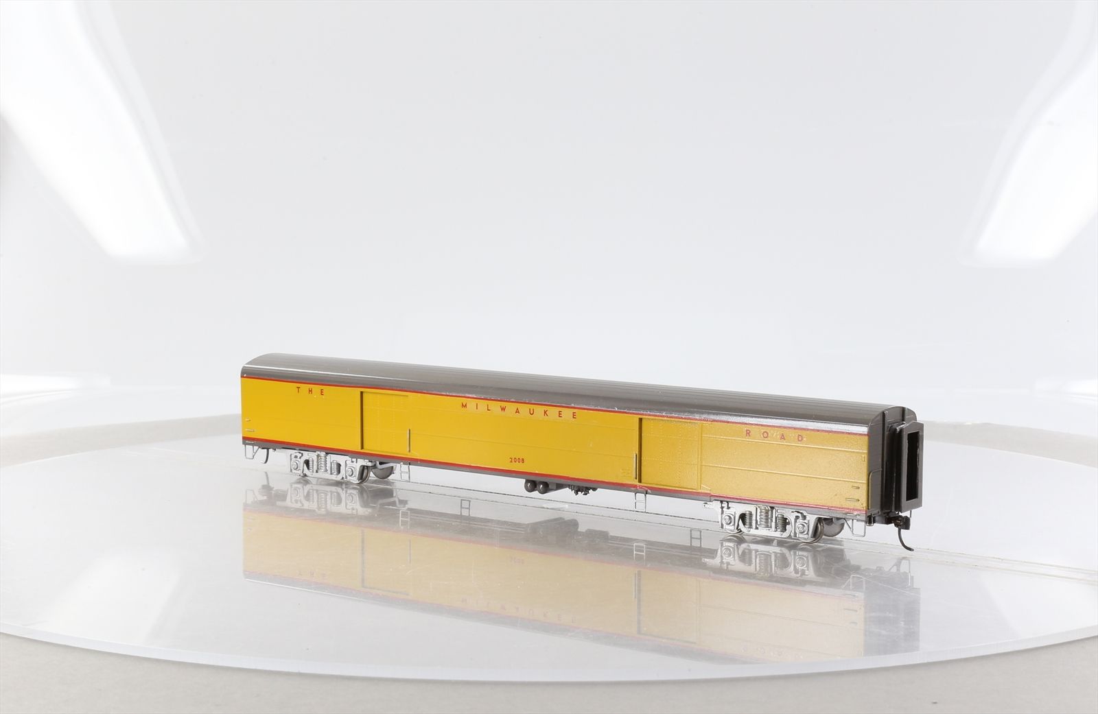 HO Brass Model - Palace Car Company Milwaukee 85' Mail Storage Car ...