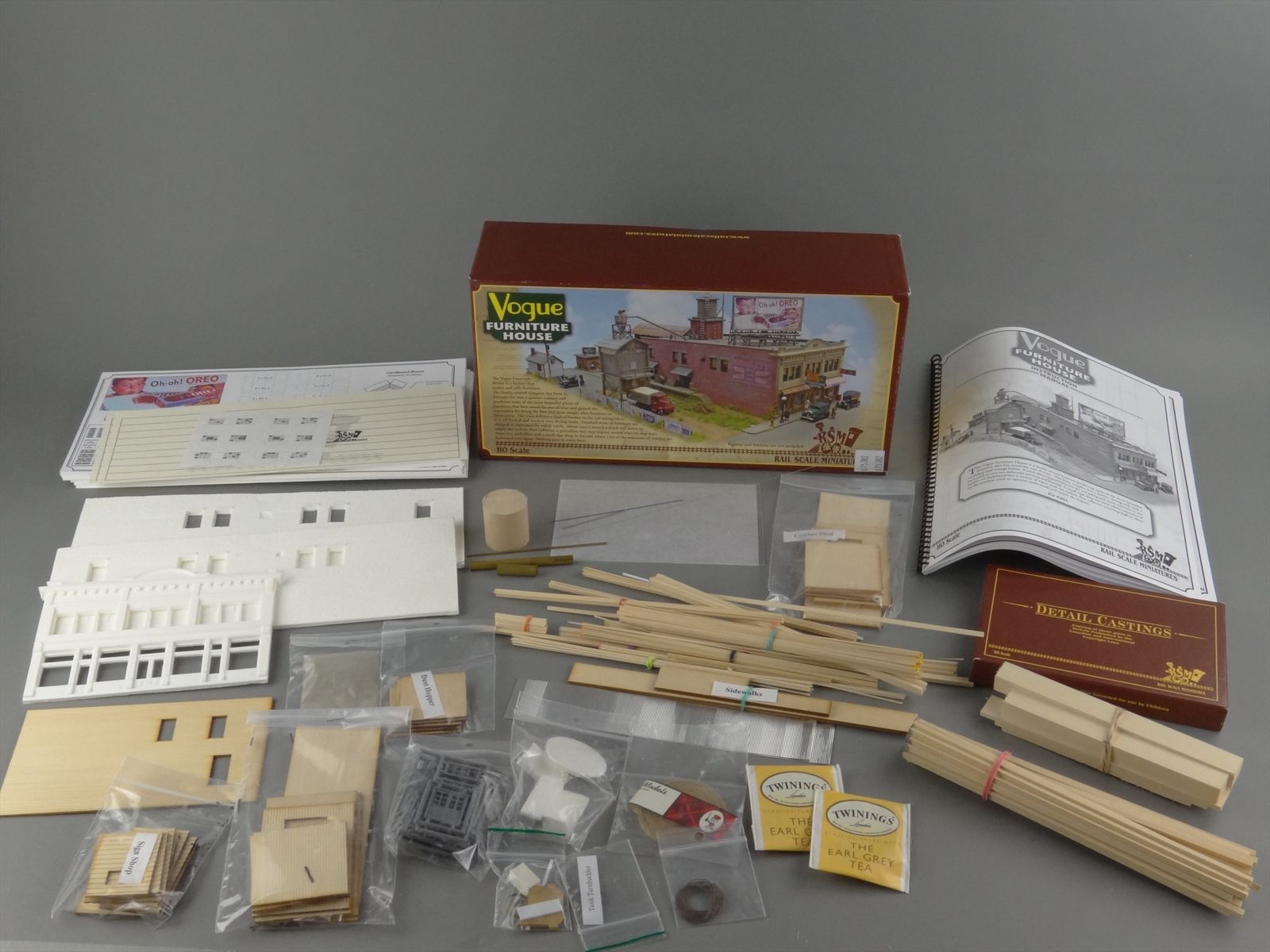 HO Craftsman Kit - RSM Rail Scale Miniatures #004 - Vogue Furniture ...