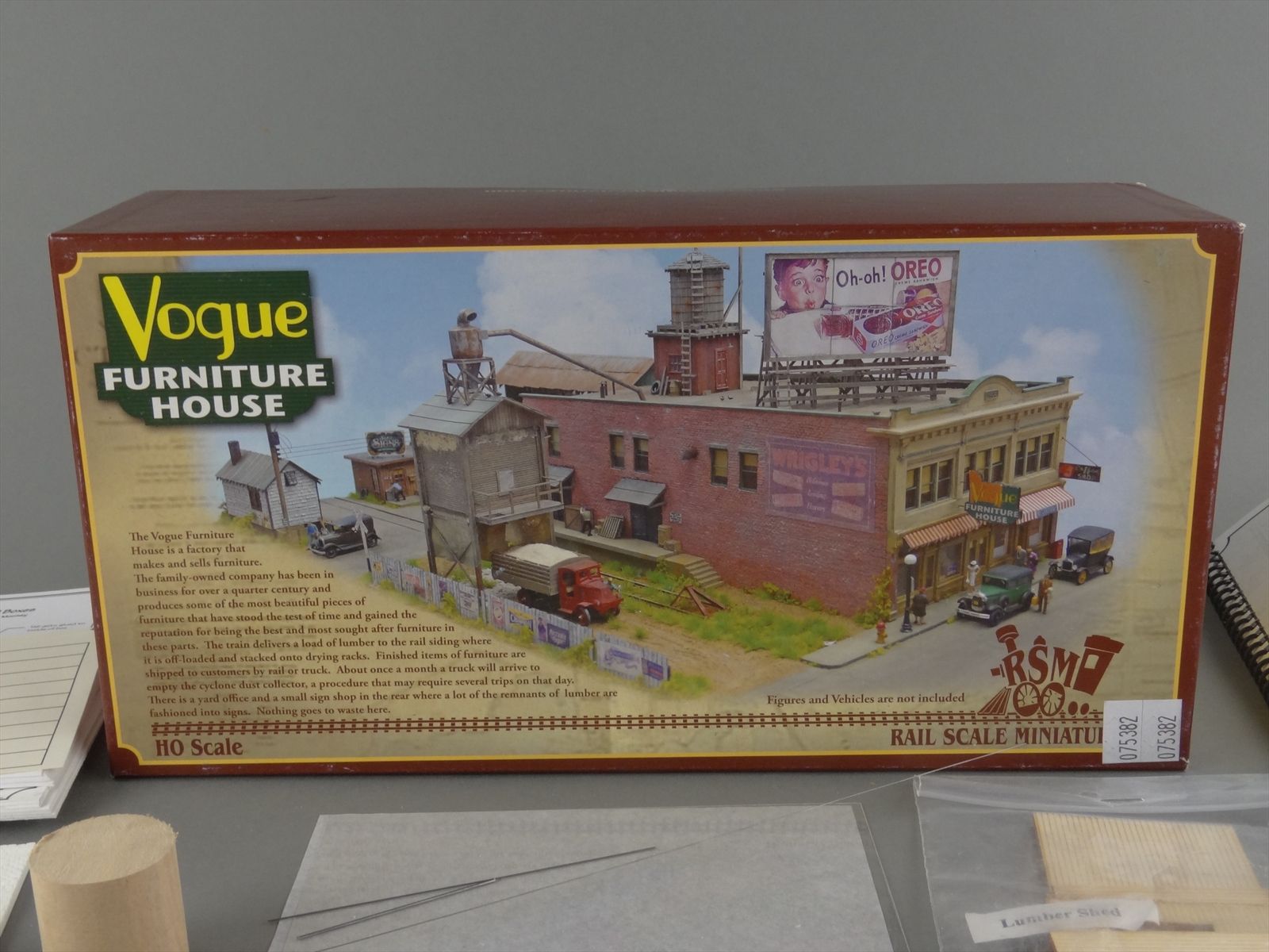 HO Craftsman Kit - RSM Rail Scale Miniatures #004 - Vogue Furniture ...