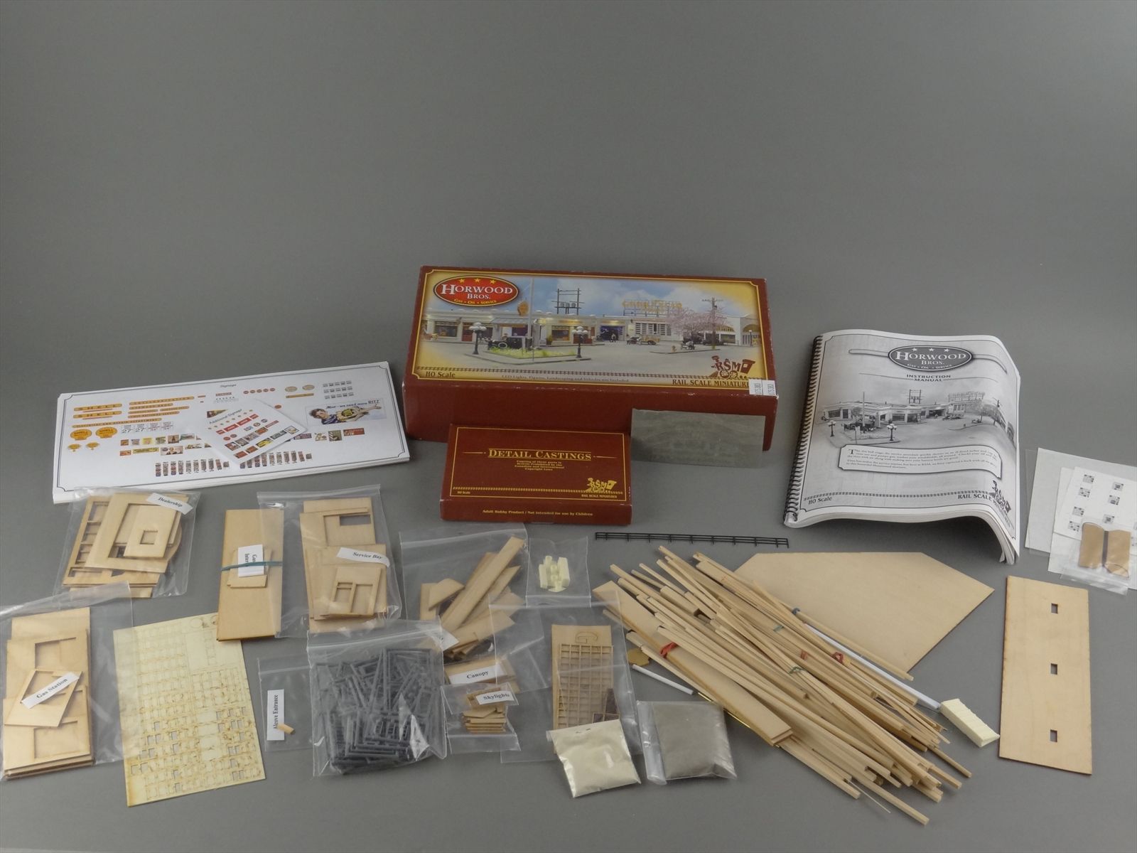 HO Craftsman Kit - RSM Rail Scale Miniatures #005 - Horwood Bros ...