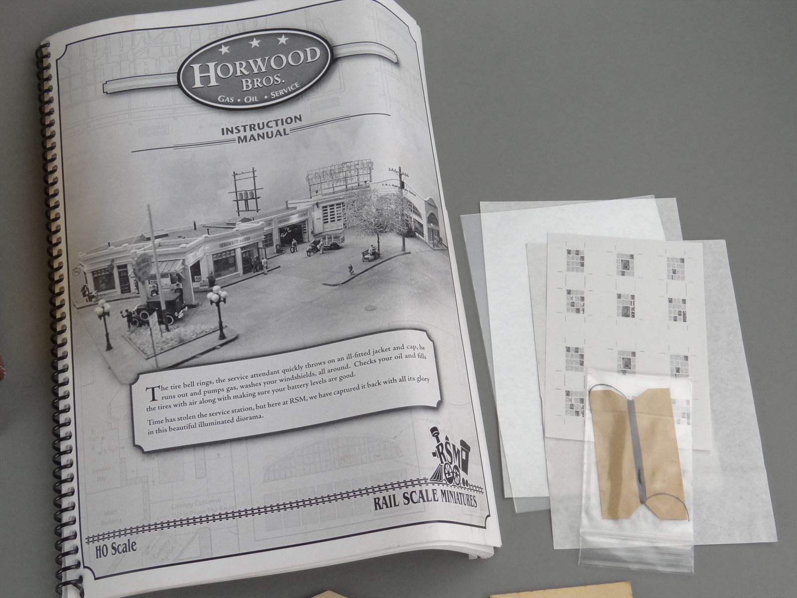 HO Craftsman Kit - RSM Rail Scale Miniatures #005 - Horwood Bros ...