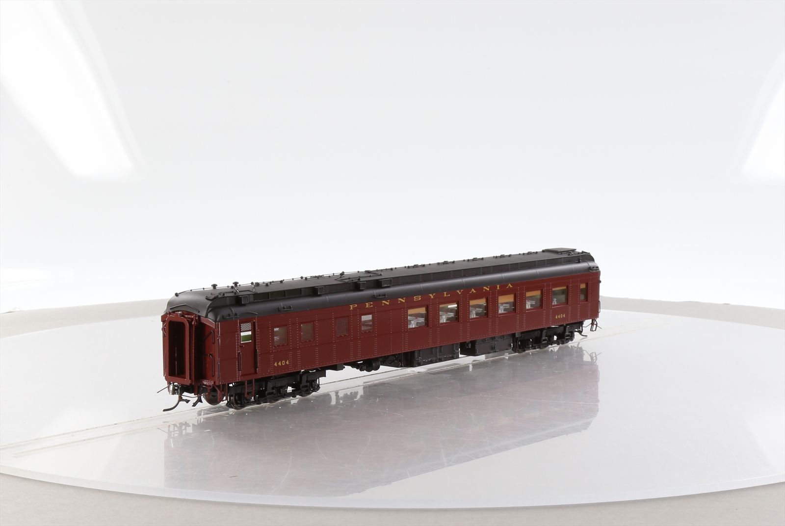 HO Brass Model - TCY 1809 PRR Pennsylvania HW Diner Class D78 #4404 - F/P