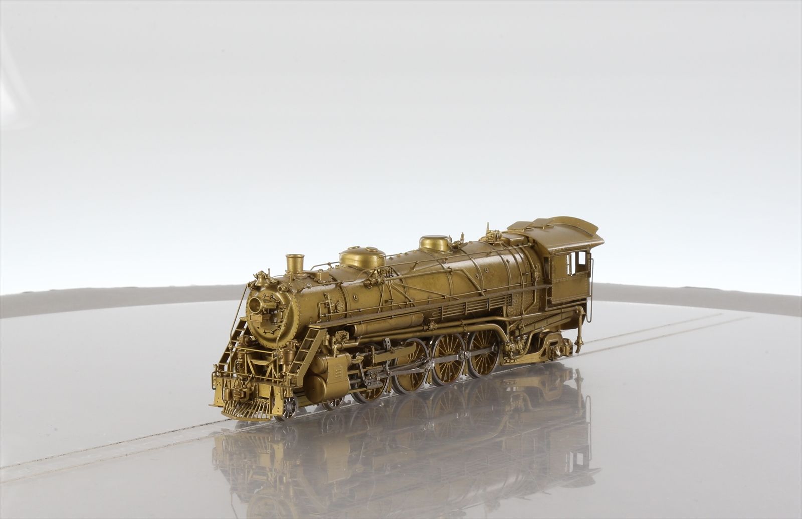 HO Brass Model - PFM SKI SOO Line 4-8-2 Class N-20 Steam Loco - Unpainted