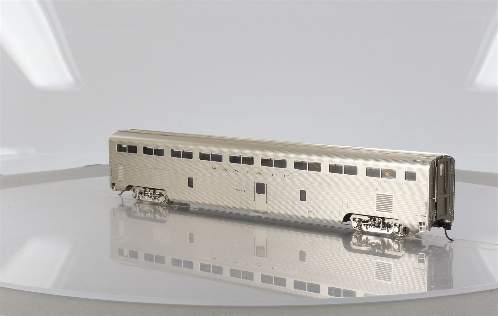 HO Brass Model - Hallmark AT&SF Santa Fe High Level 6 Car Passenger Set